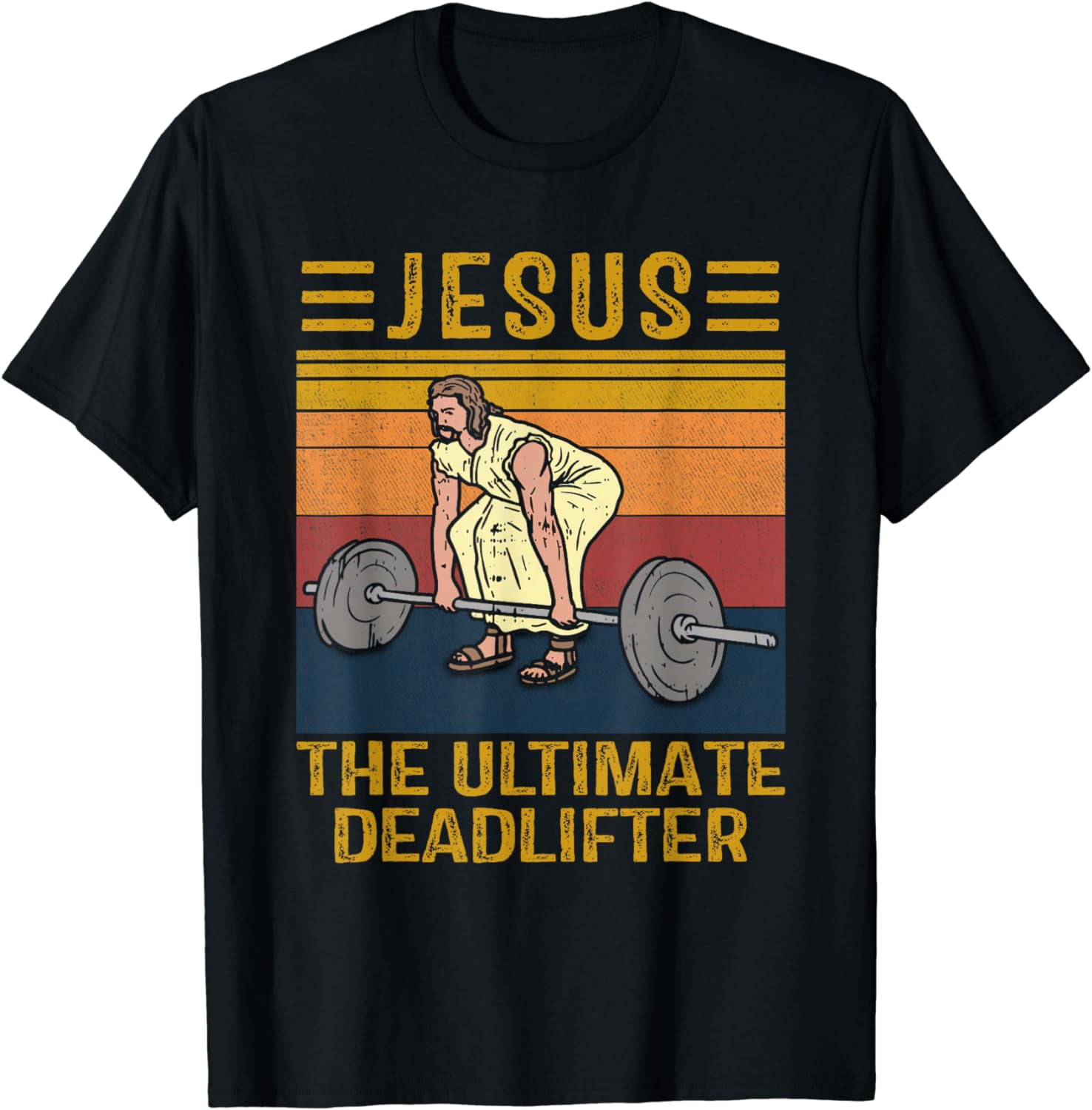 Deadlifter Weights Gym Fitness Athlete T-Shirt - Walmart.com