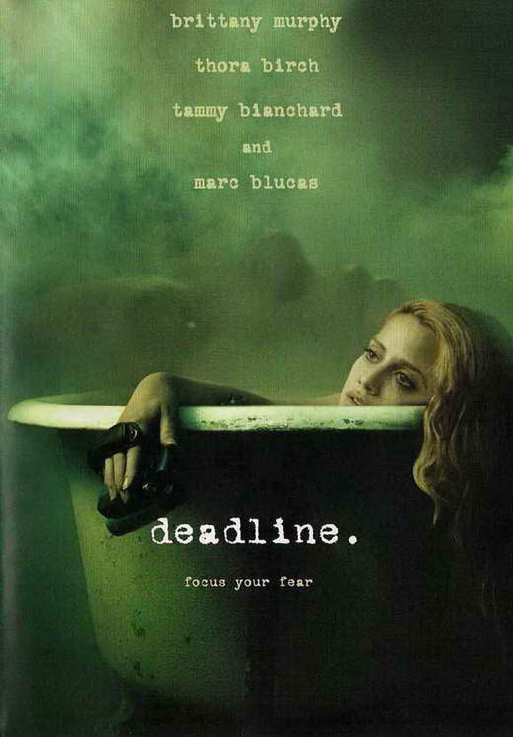 Deadline - movie POSTER (Style A) (11" x 17") (2009) - Walmart.com