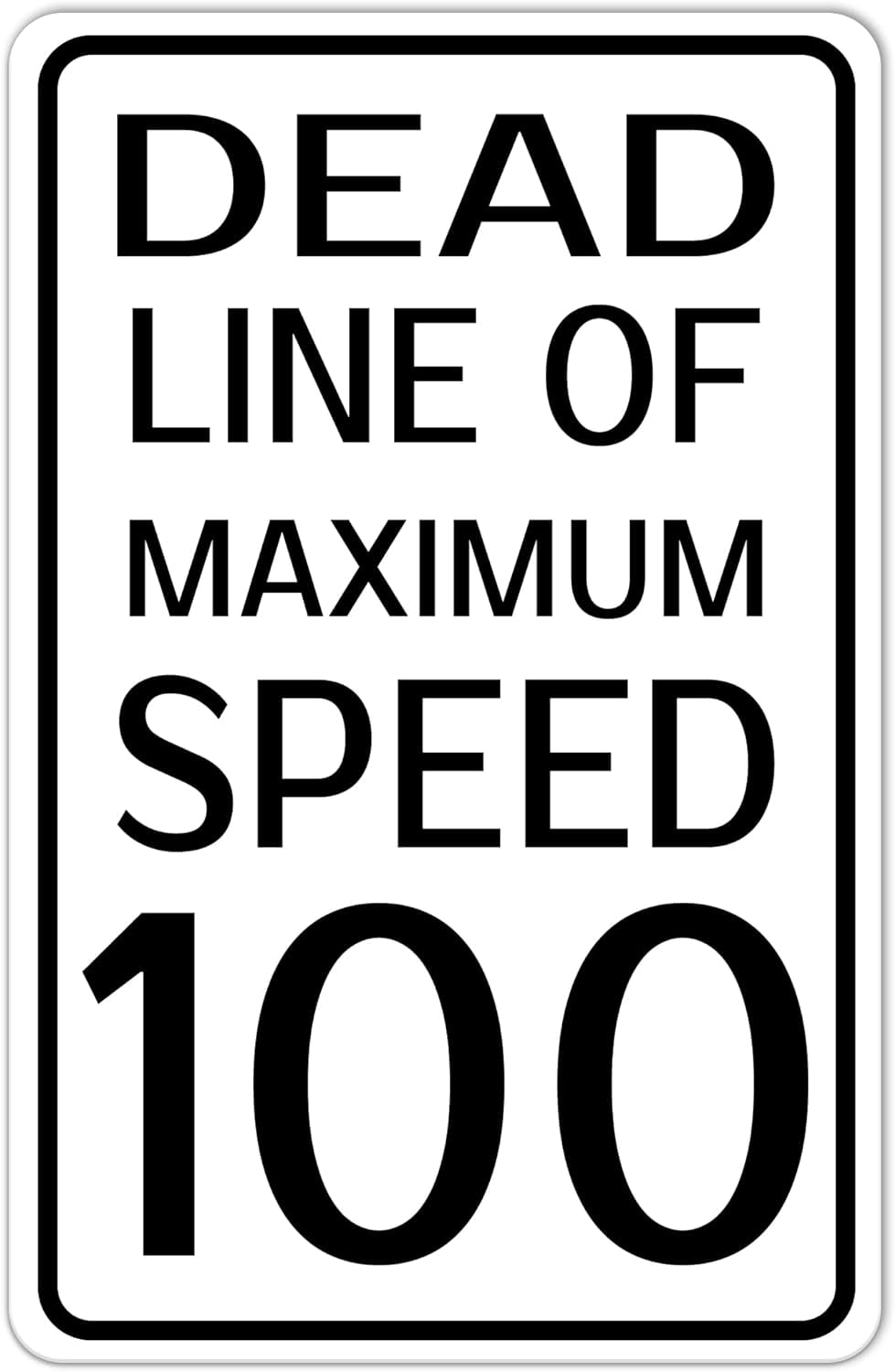 Deadline of Maximum Speed 100 - Highway Road Outdoor Road Crossing ...
