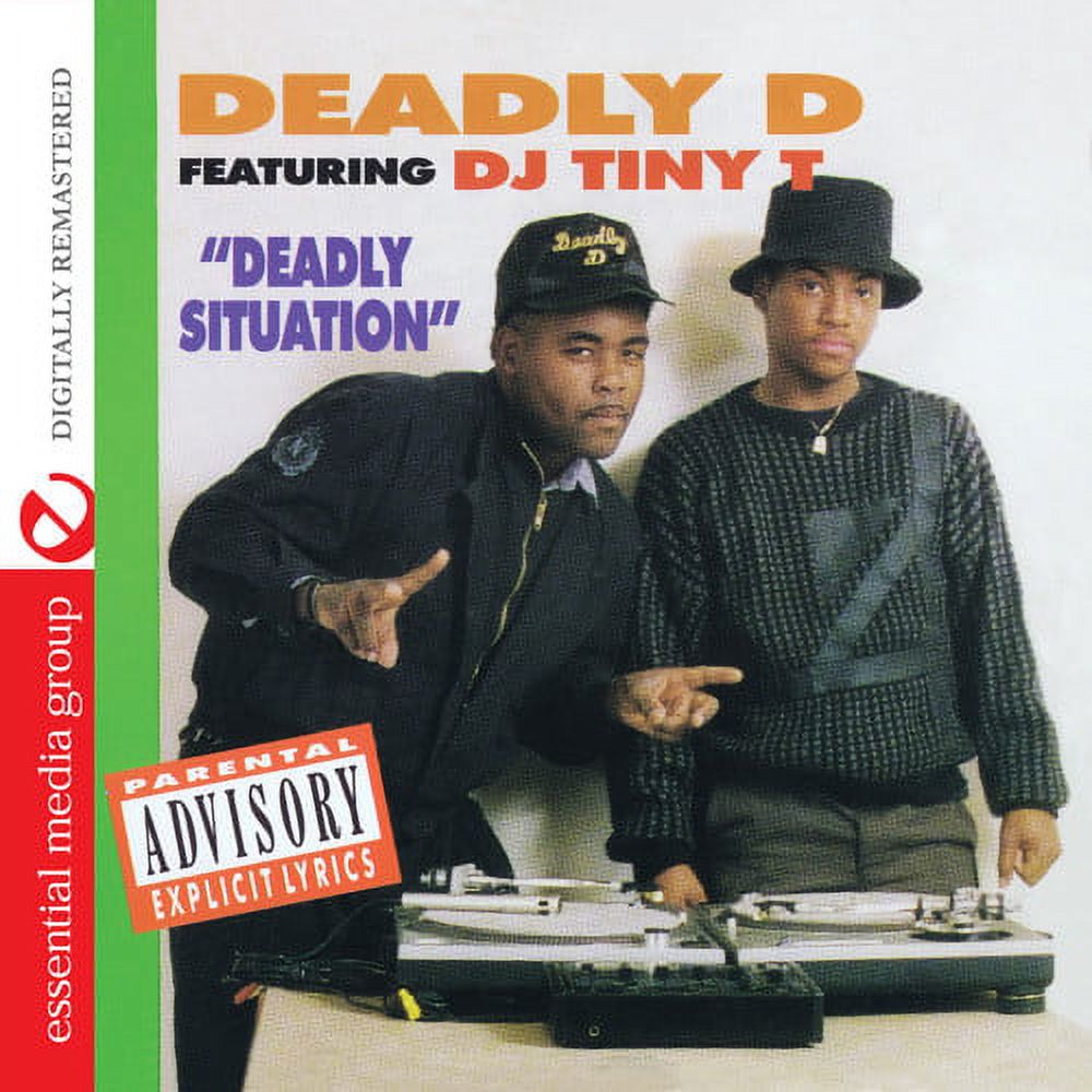 Deadly D Featuring DJ Tiny T Deadly Situation Rap Hip Hop CD Deadly D Featuring DJ Tiny T Deadly Situation Rap Hip Hop CD