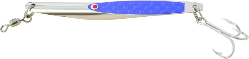 Deadly Dick Long Casting/Jigging Spoon 3/4 OZ BLUE REFRACTA - Walmart.com