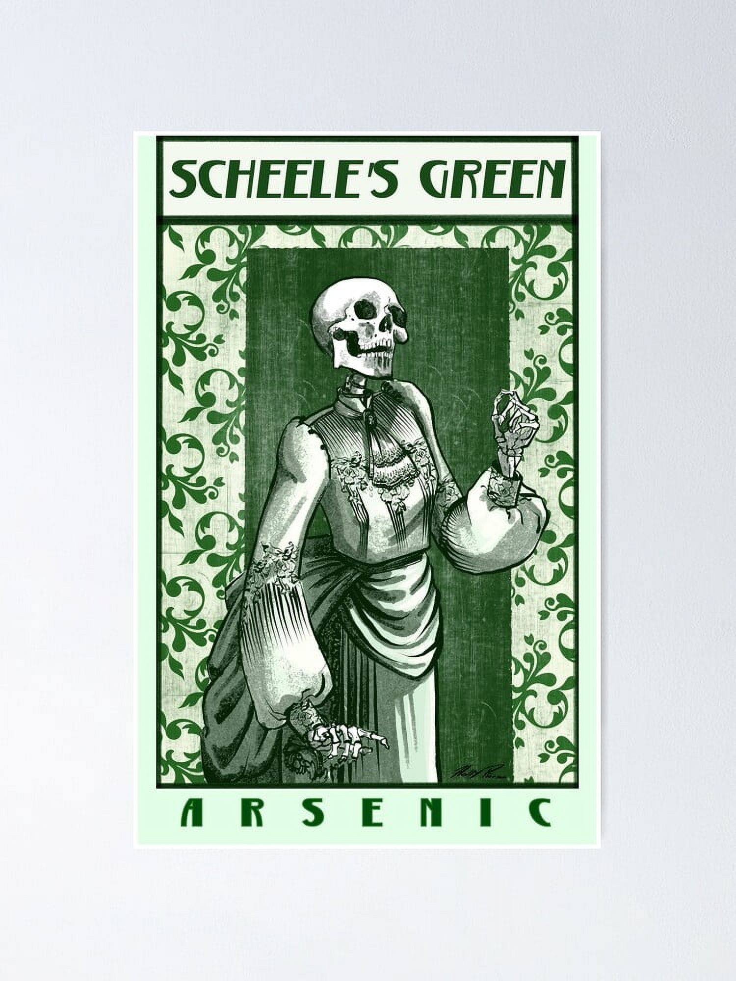 Deadly green, the arsenic lady. Fashion Art Decor Frame - Walmart.com