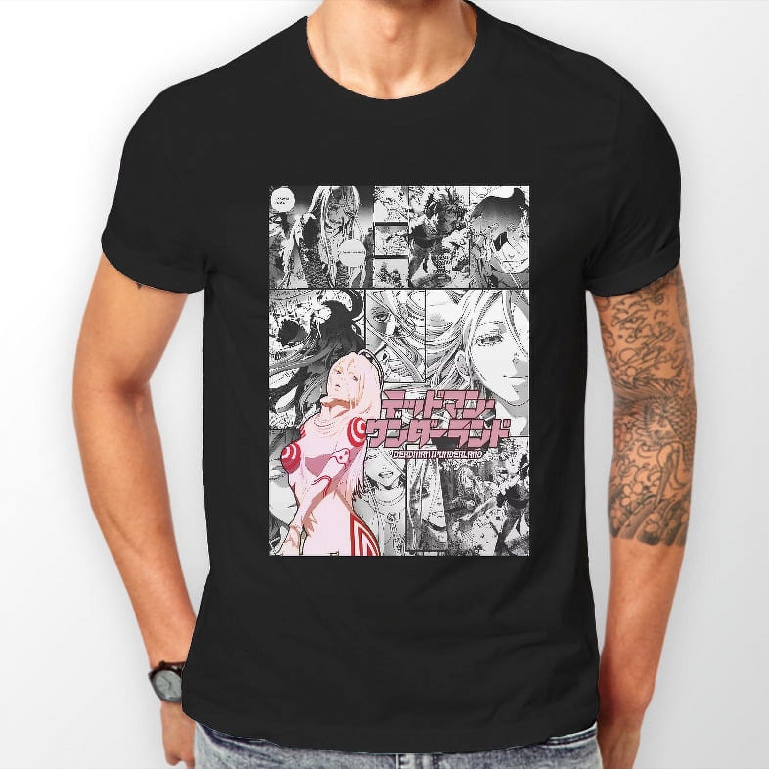 Deadman Wonderland Shiro Ganta Manga Strip Anime Tshirt T-Shirt Tee ALL ...