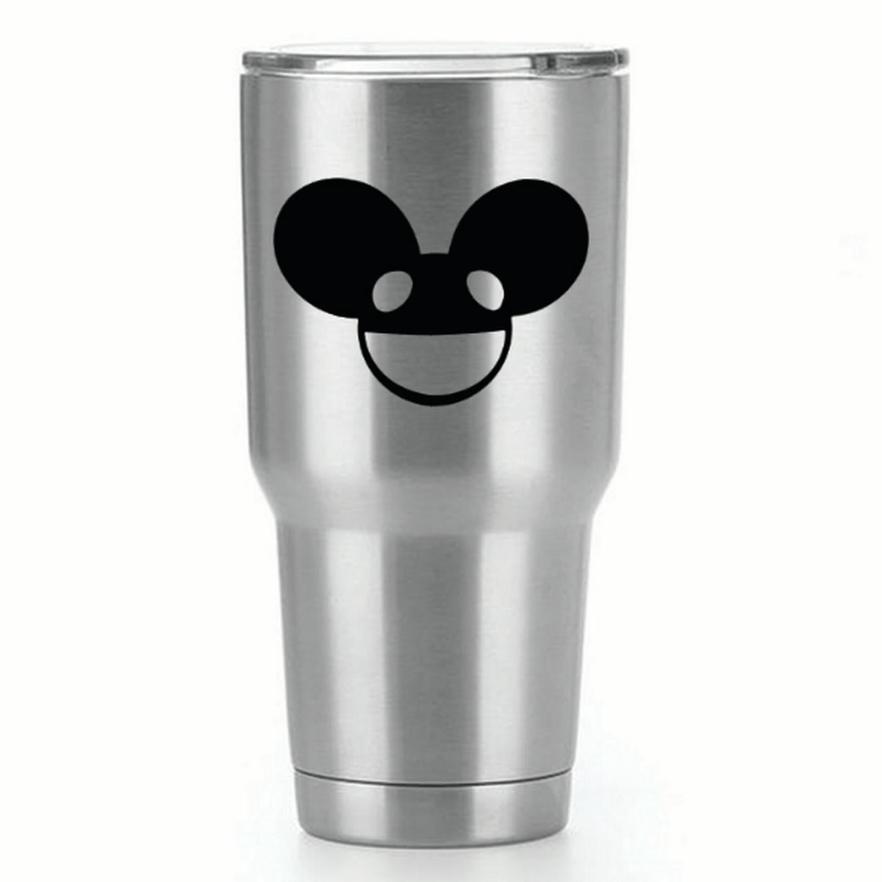 Deadmau5 |Single Yeti Decal | 3-Inch Black Vinyl Decal - Walmart.com