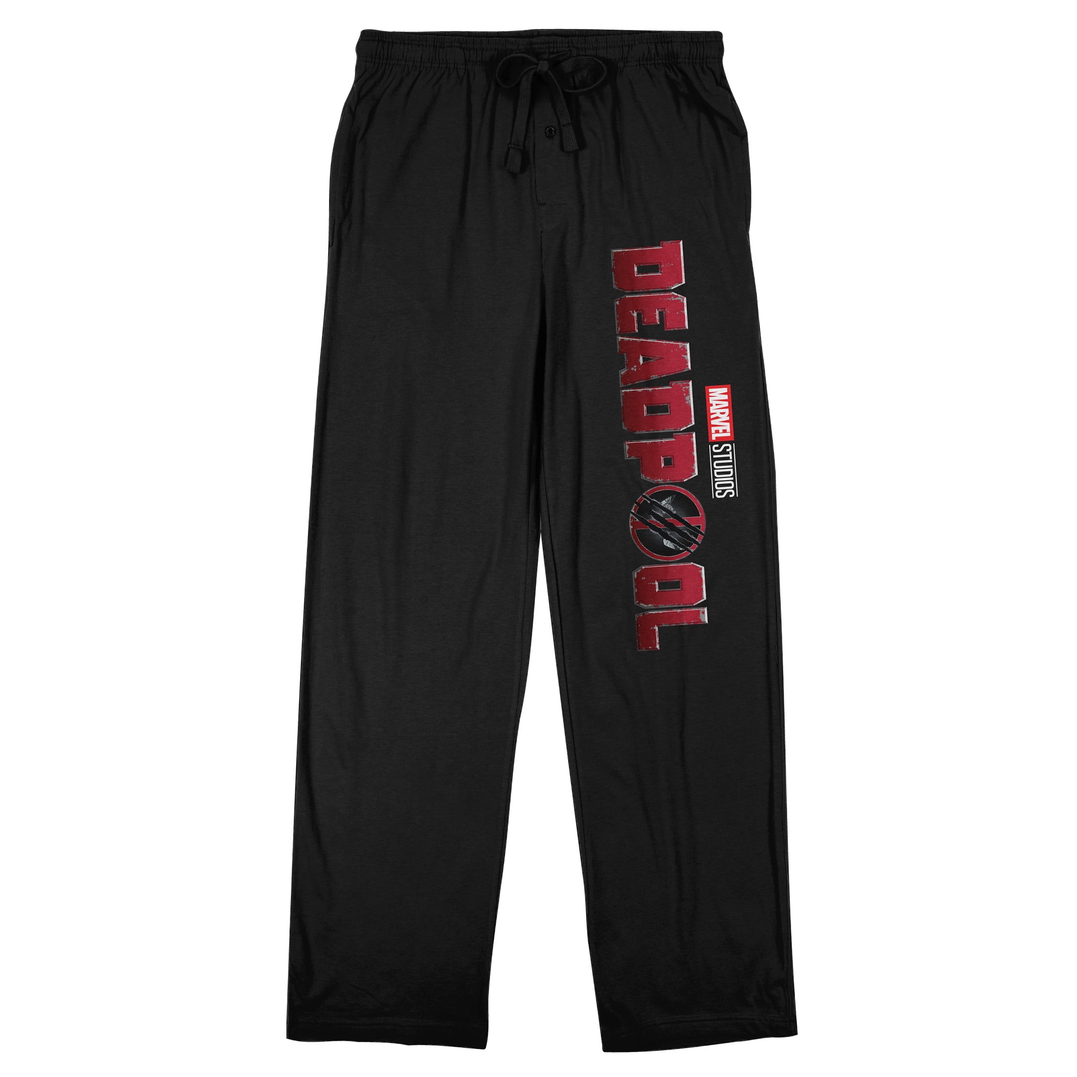 Deadpool Movie Logo Men's Black Sleep Pajama Pants-Large - Walmart.com