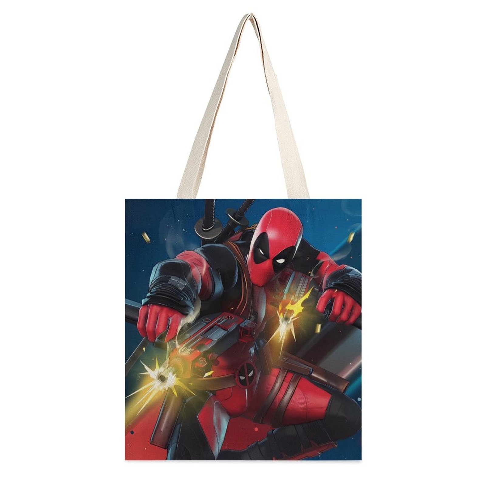 Deadpool 1 Canvas Tote Bag for Women/Mens/Teens Fashion Durable Trolley ...