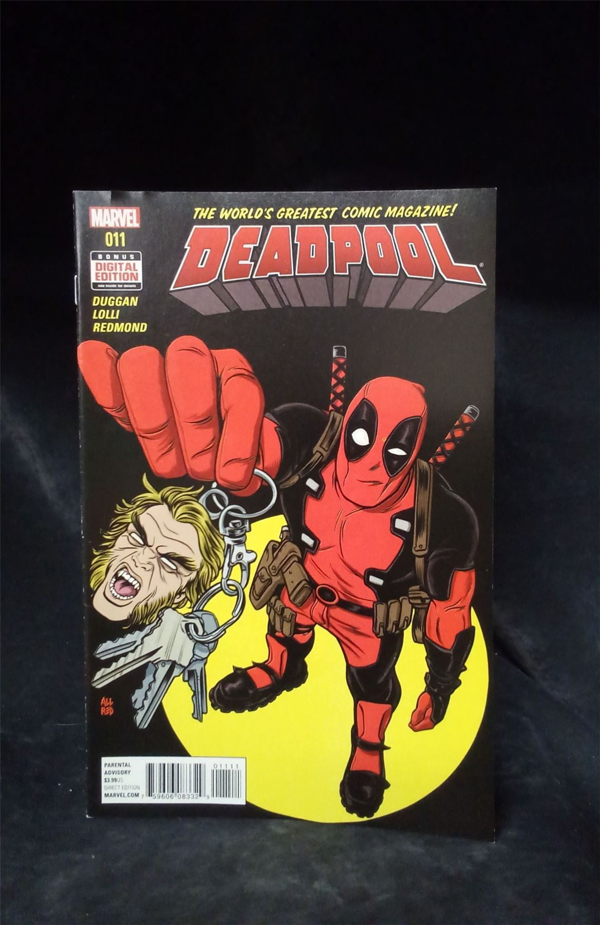 Pre-Owned Deadpool #11 2016 Marvel Comics Comic Book - Walmart.com