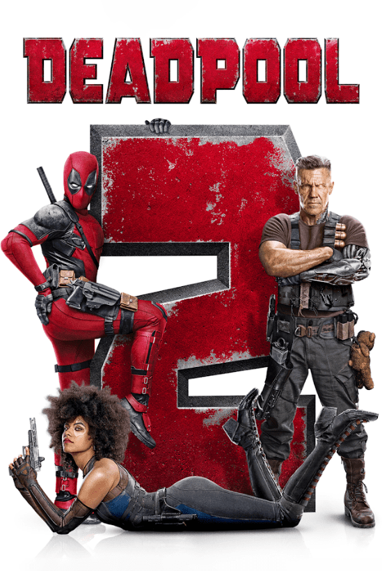 Deadpool 2 (2018) 24x36 Movie Poster - Ryan Reynolds, Superhero Action ...