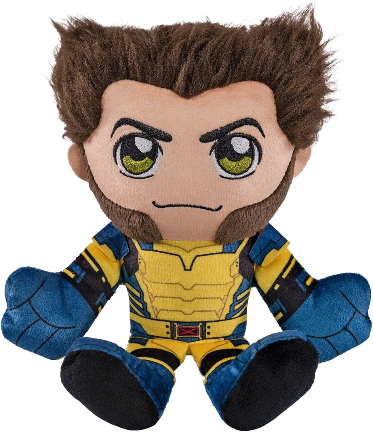 Deadpool 3 Wolverine 8" Kuricha Sitting Plush - Soft Chibi Inspired Toy ...