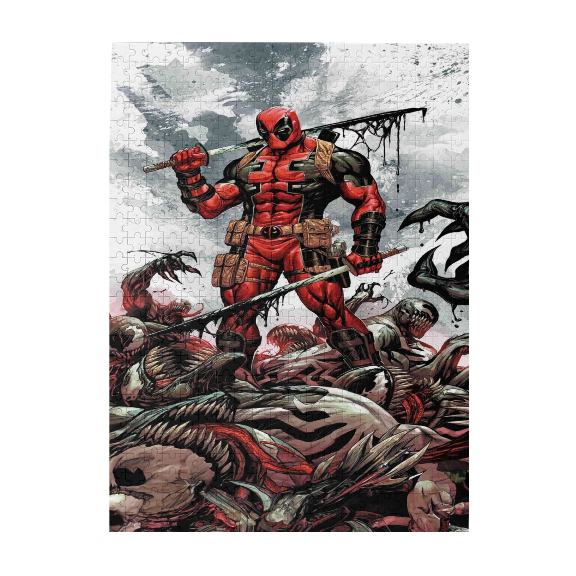 Deadpool 300 Piece Jigsaw Puzzle for Adults Kids, Challenging Puzzle ...