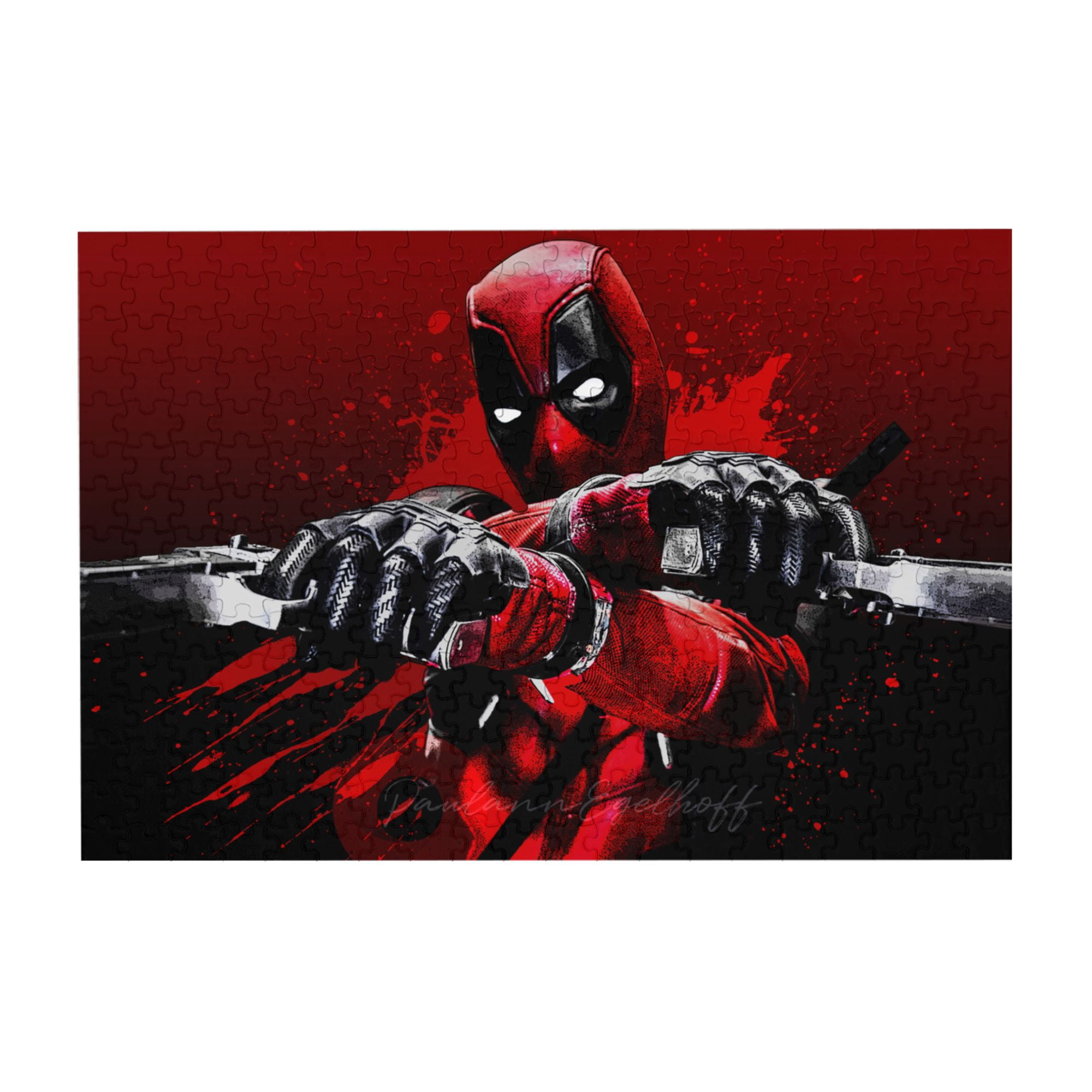 Deadpool 300 Piece Puzzles For Adults And Kids, Wooden Jigsaw Puzzle ...