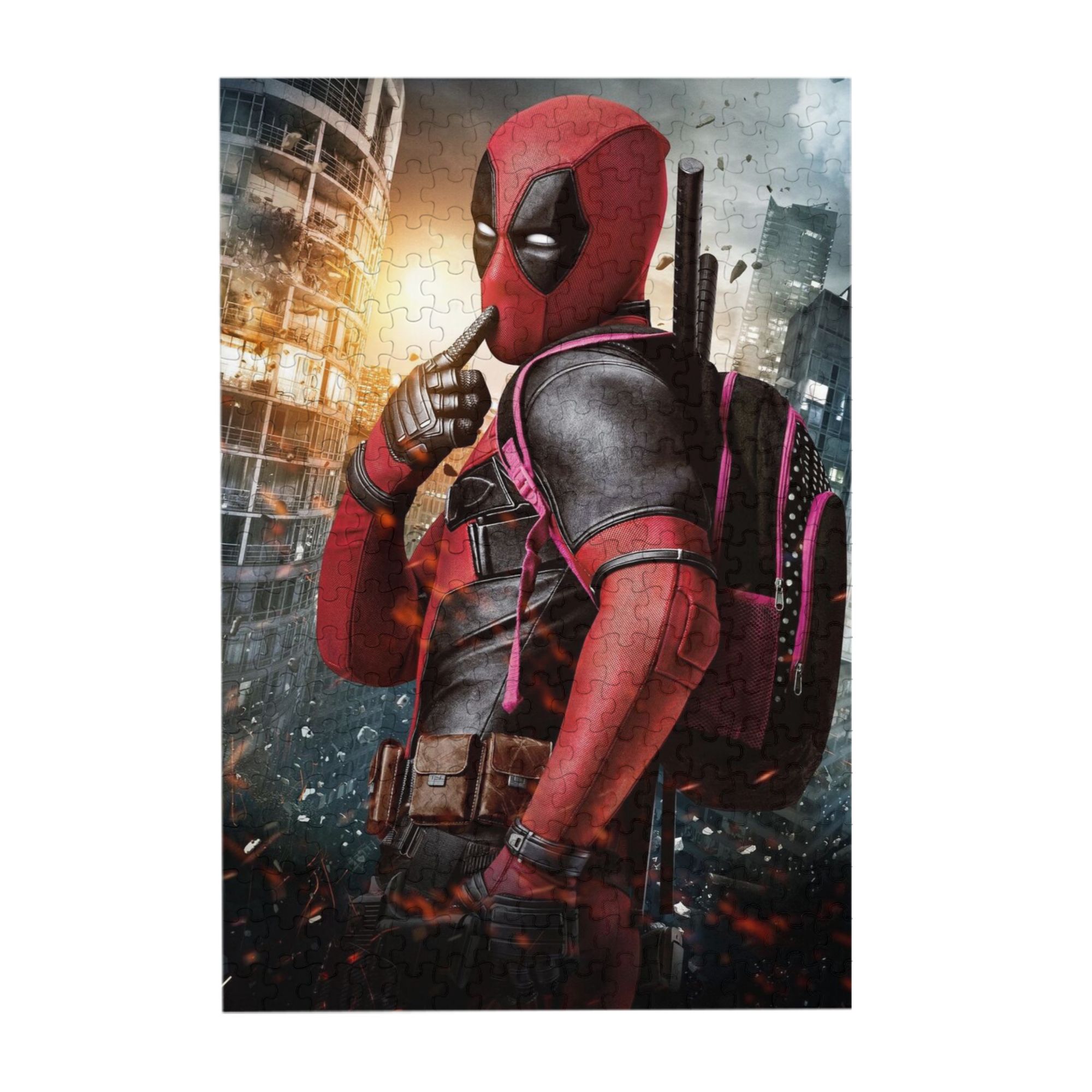 Deadpool 300 Piece Puzzles For Adults And Kids, Wooden Jigsaw Puzzle ...