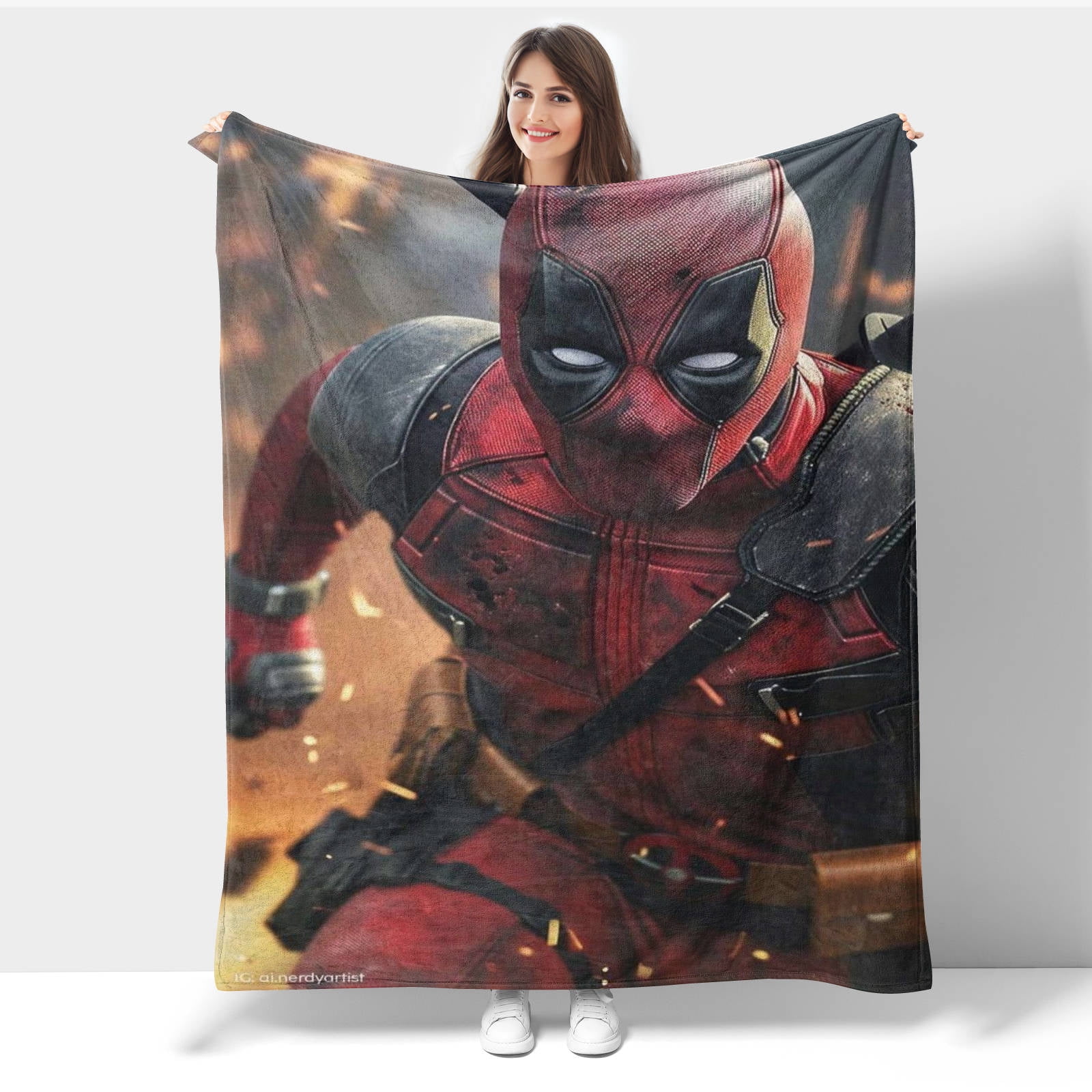 Deadpool 40IN*30IN Blanket - Walmart.com