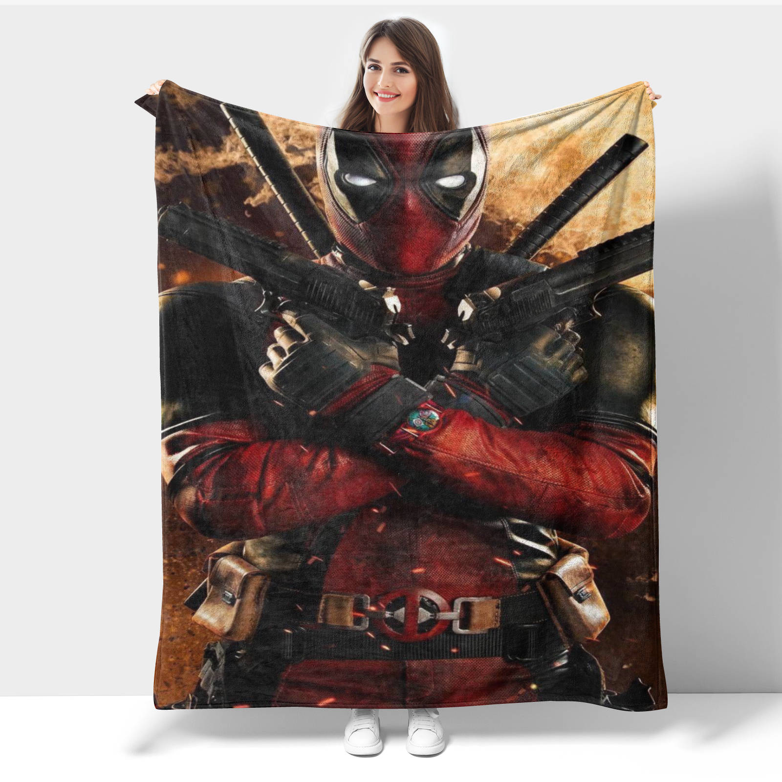 Deadpool 40IN*30IN Blanket - Walmart.com