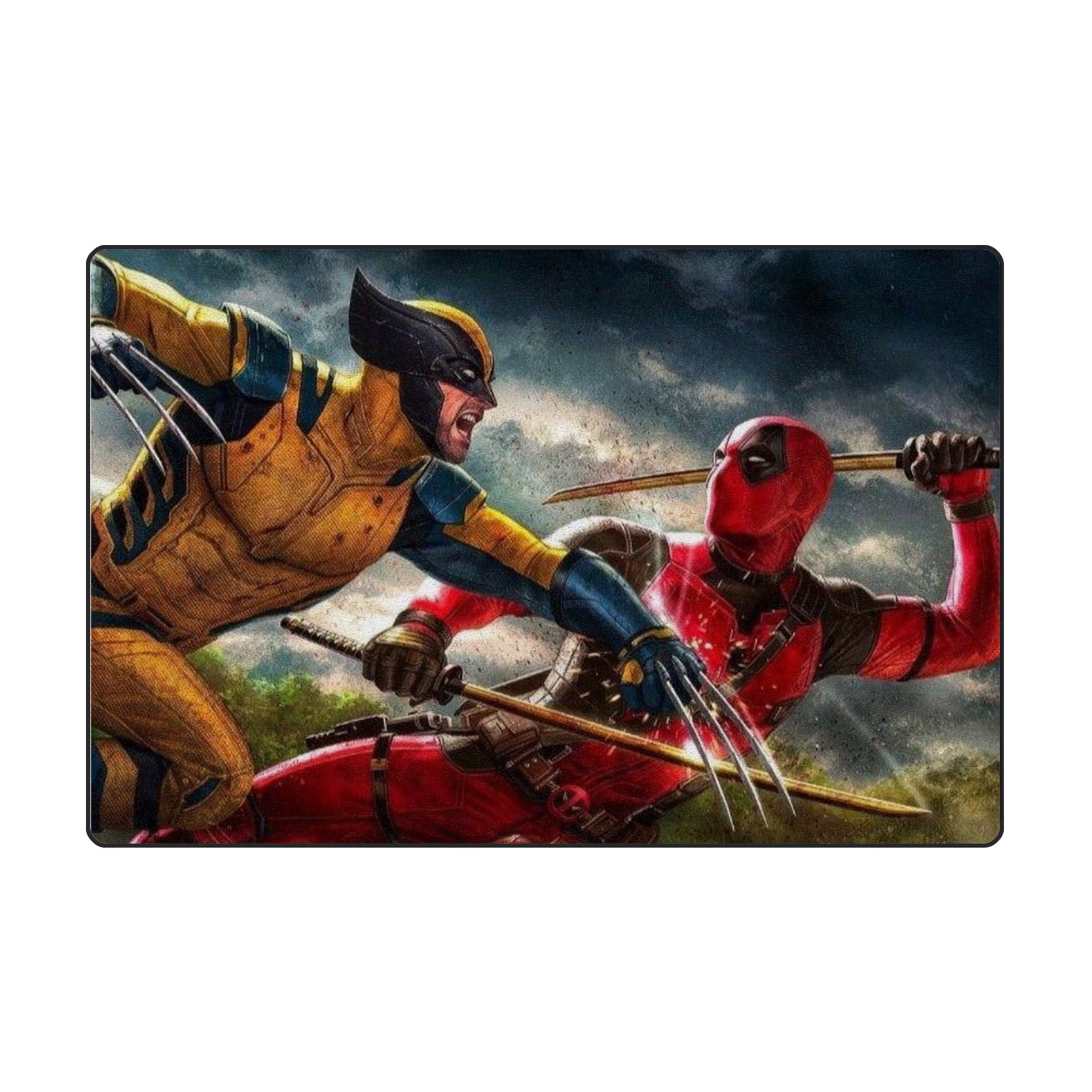 Deadpool 48*72IN Home Kitchen Decor Non Slip Washable Indoor Door Mat ...