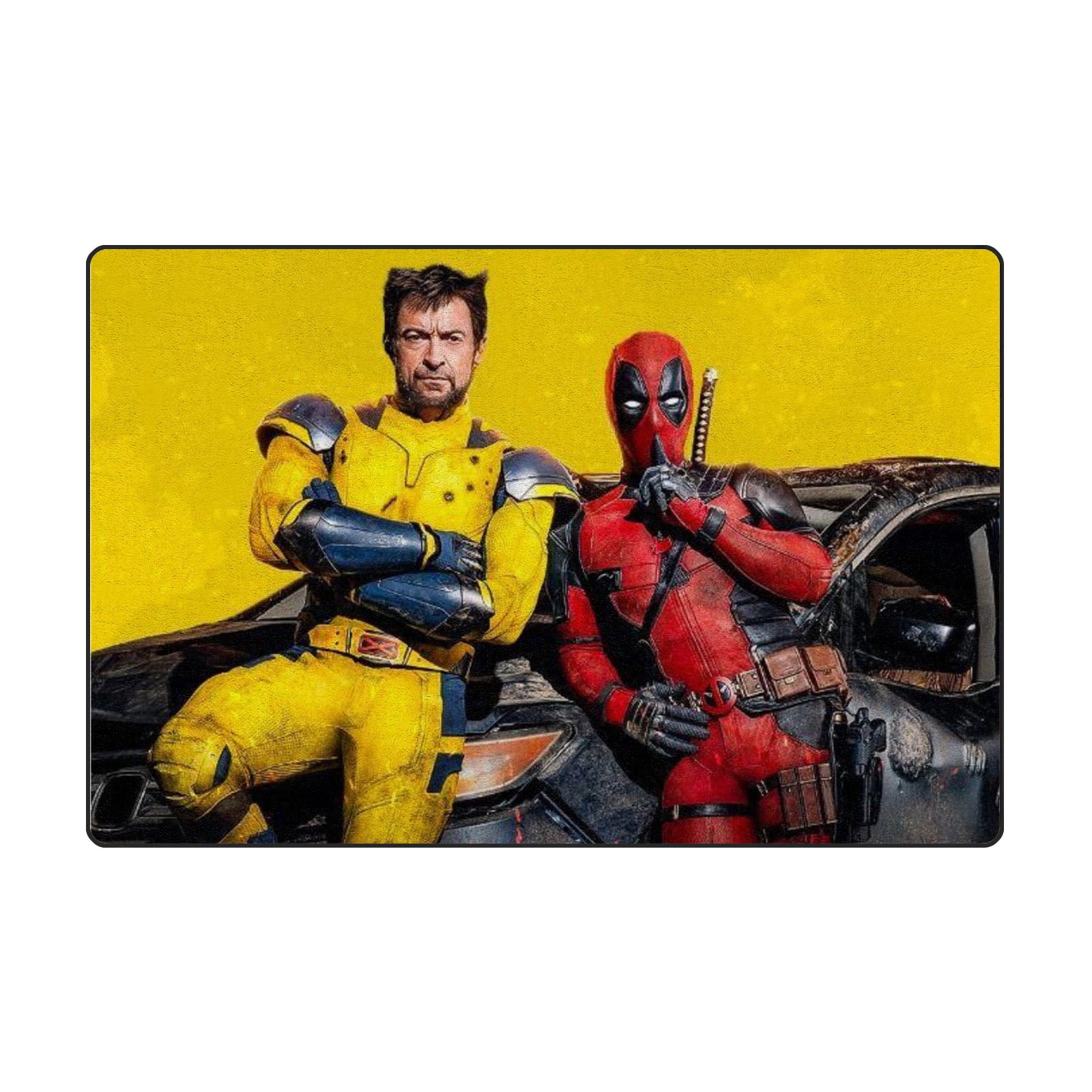 Deadpool 48*72IN Home Kitchen Decor Non Slip Washable Indoor Door Mat ...