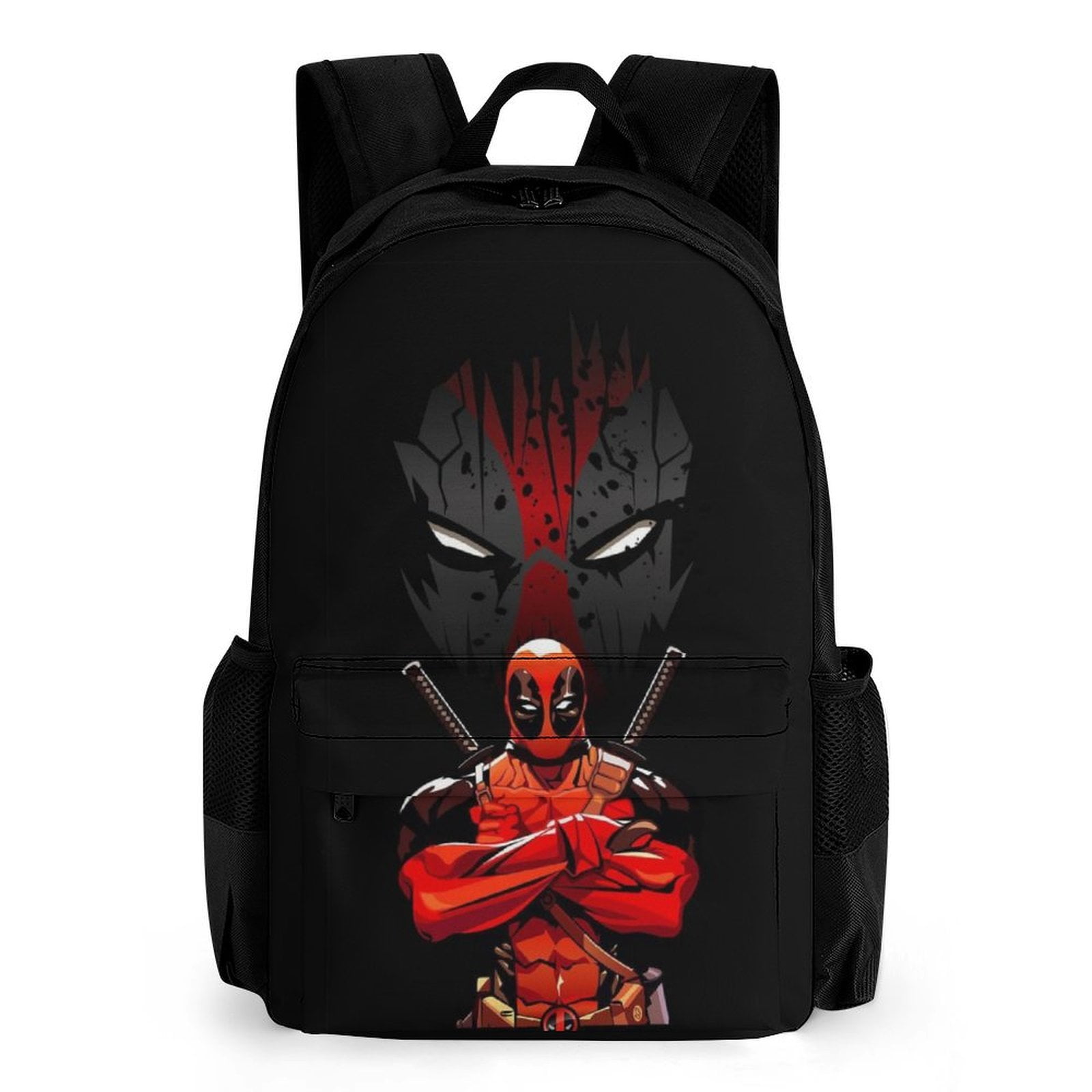 Deadpool 61 Laptop Backpack With Pockets Large Capacity Casual ...