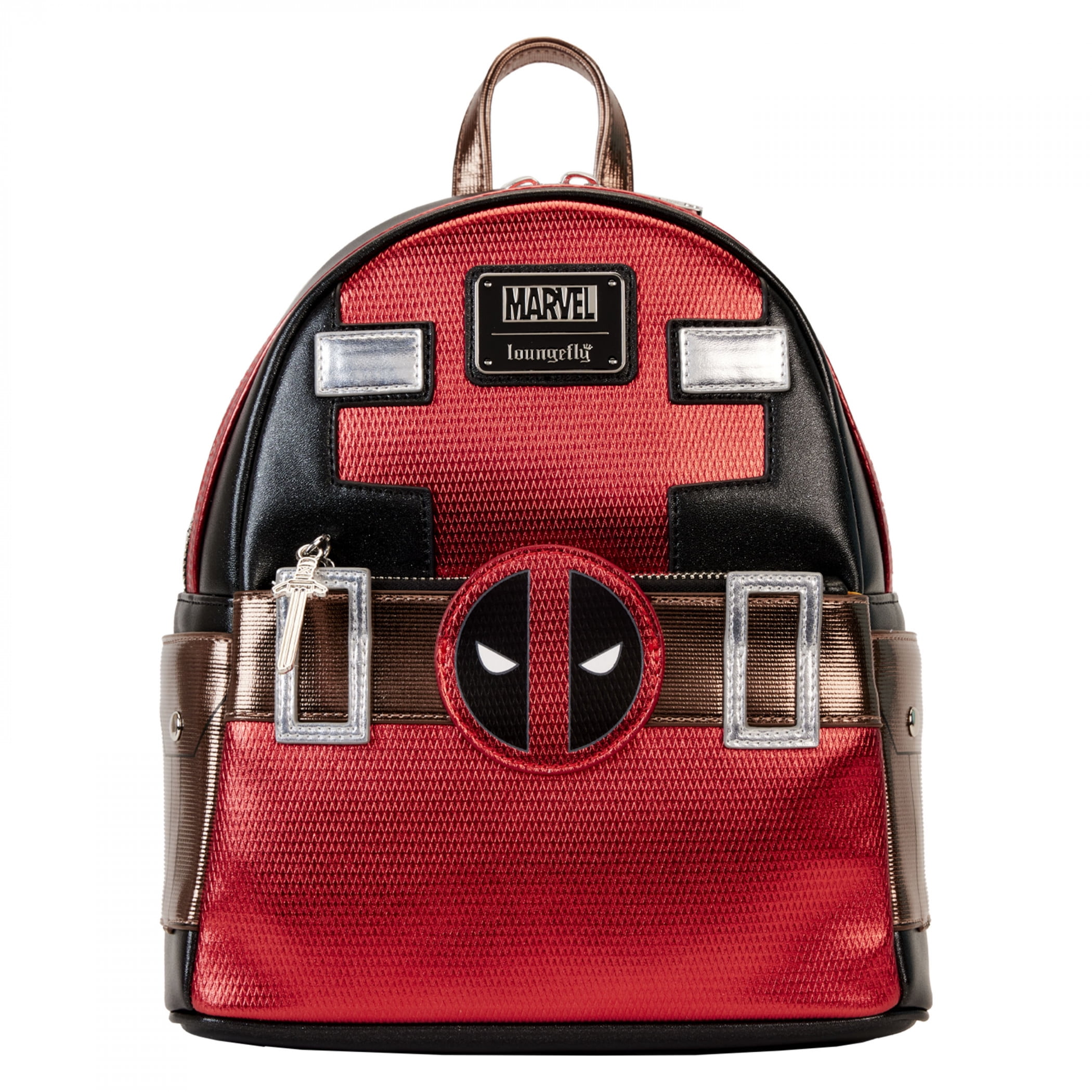 Deadpool 866925 Deadpool Metallic Collection Cosplay Mini Backpack by ...