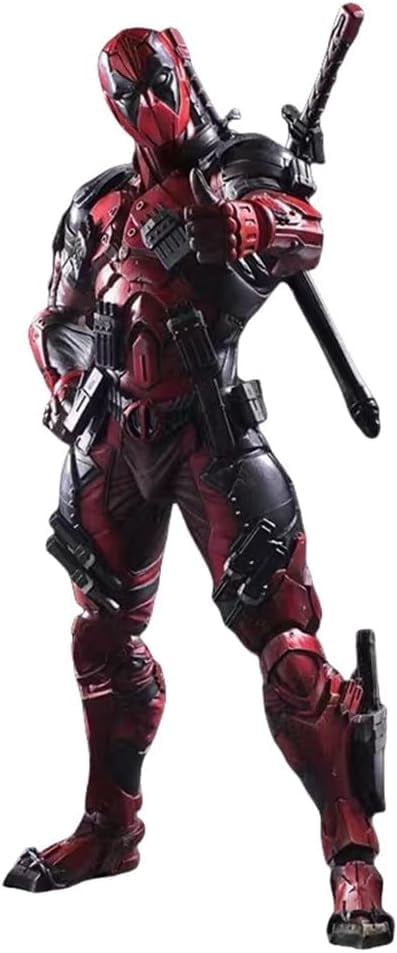 Deadpool Action Figure, 10 Inch Deadpool Toys with Replaceable ...