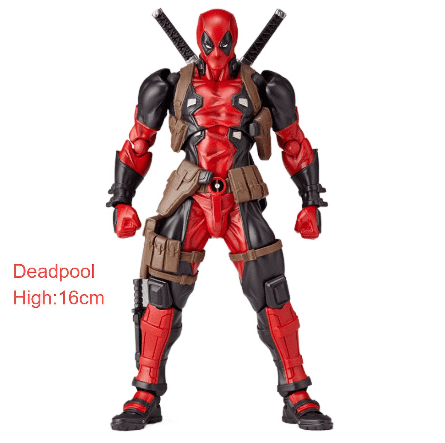 Deadpool Action Figure Moveable Joints PVC Figures Figurine Toys-6.3in ...