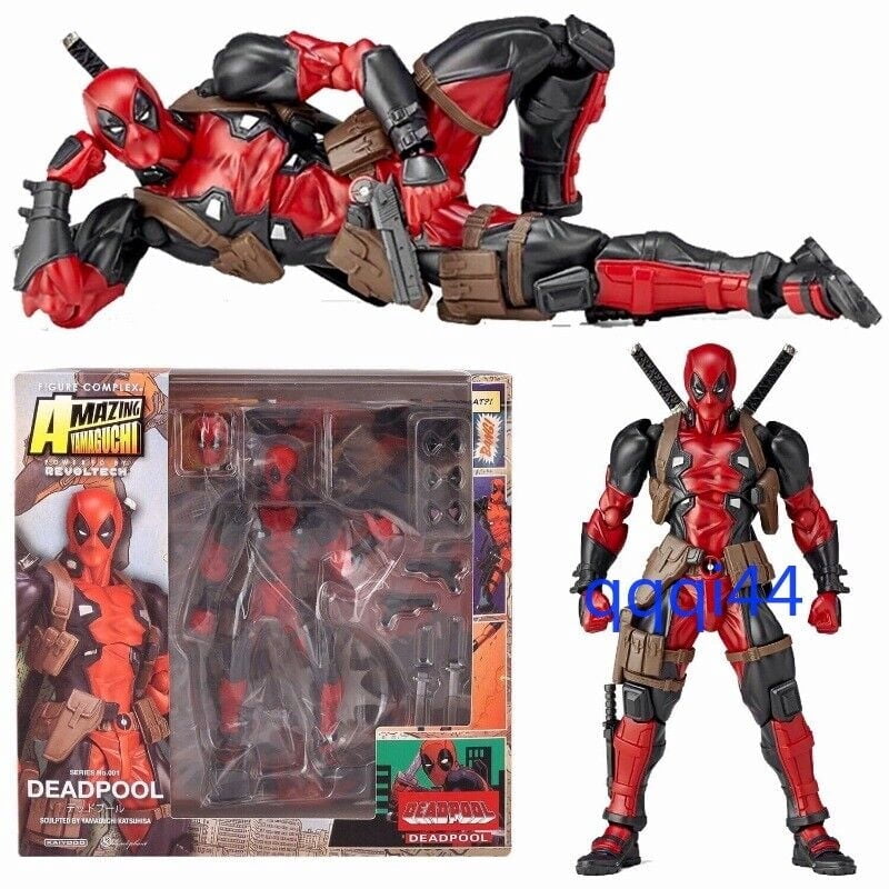 Deadpool Action Figure New Yamaguchi Revoltech No 001 Deadpool 6 ...