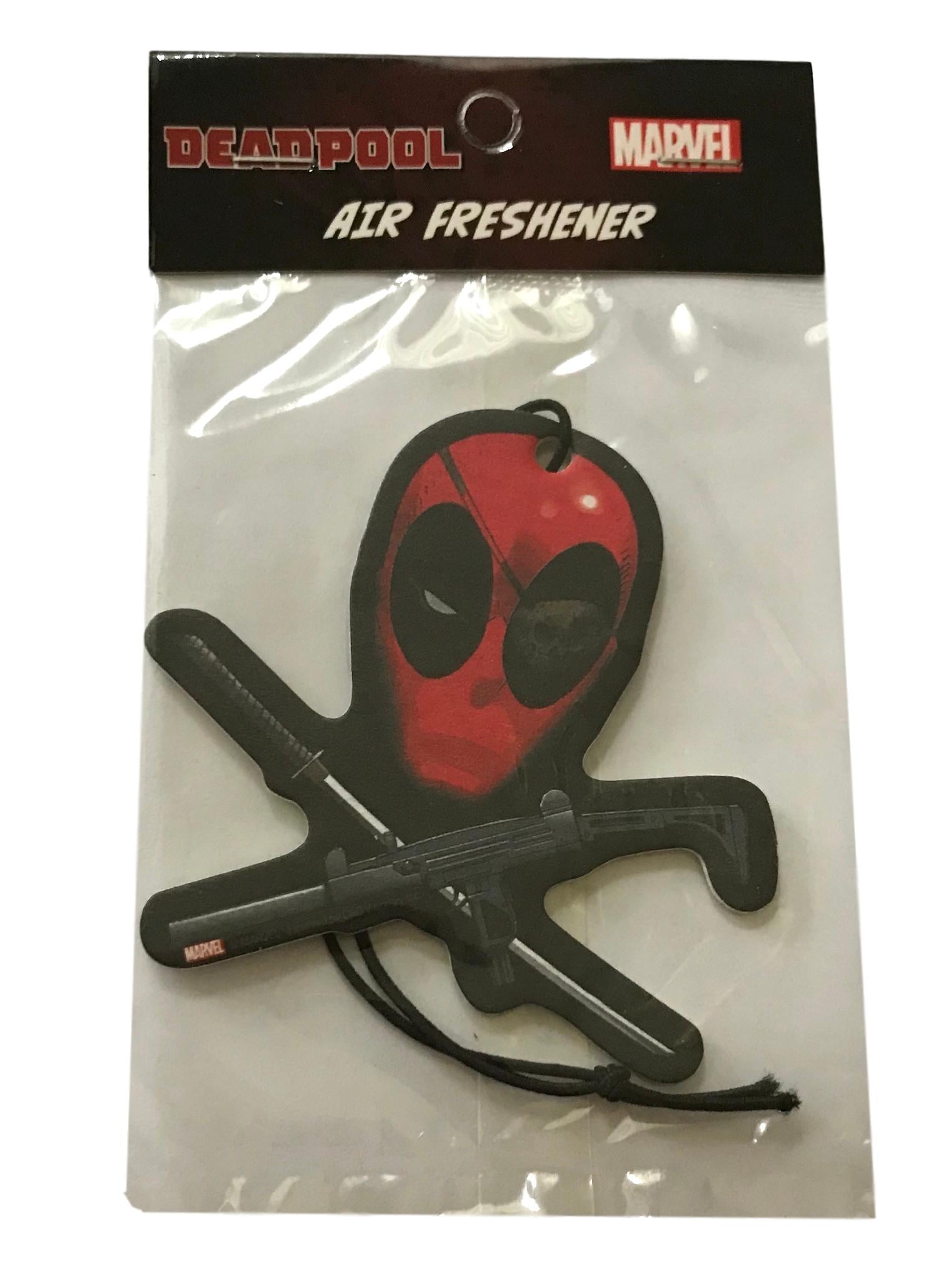 Deadpool Air Freshener Lemon Fruit Scent Comic Book Fan Gift - Walmart.com