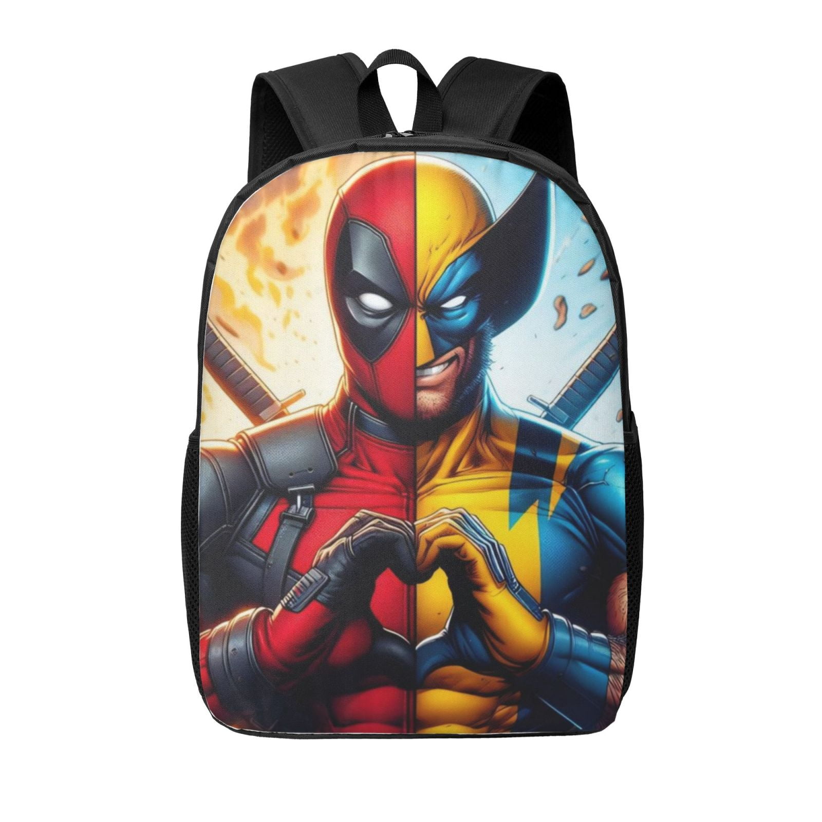 Deadpool And Wolverine Backpack Lightweight Bag Anime 3d Printing ...