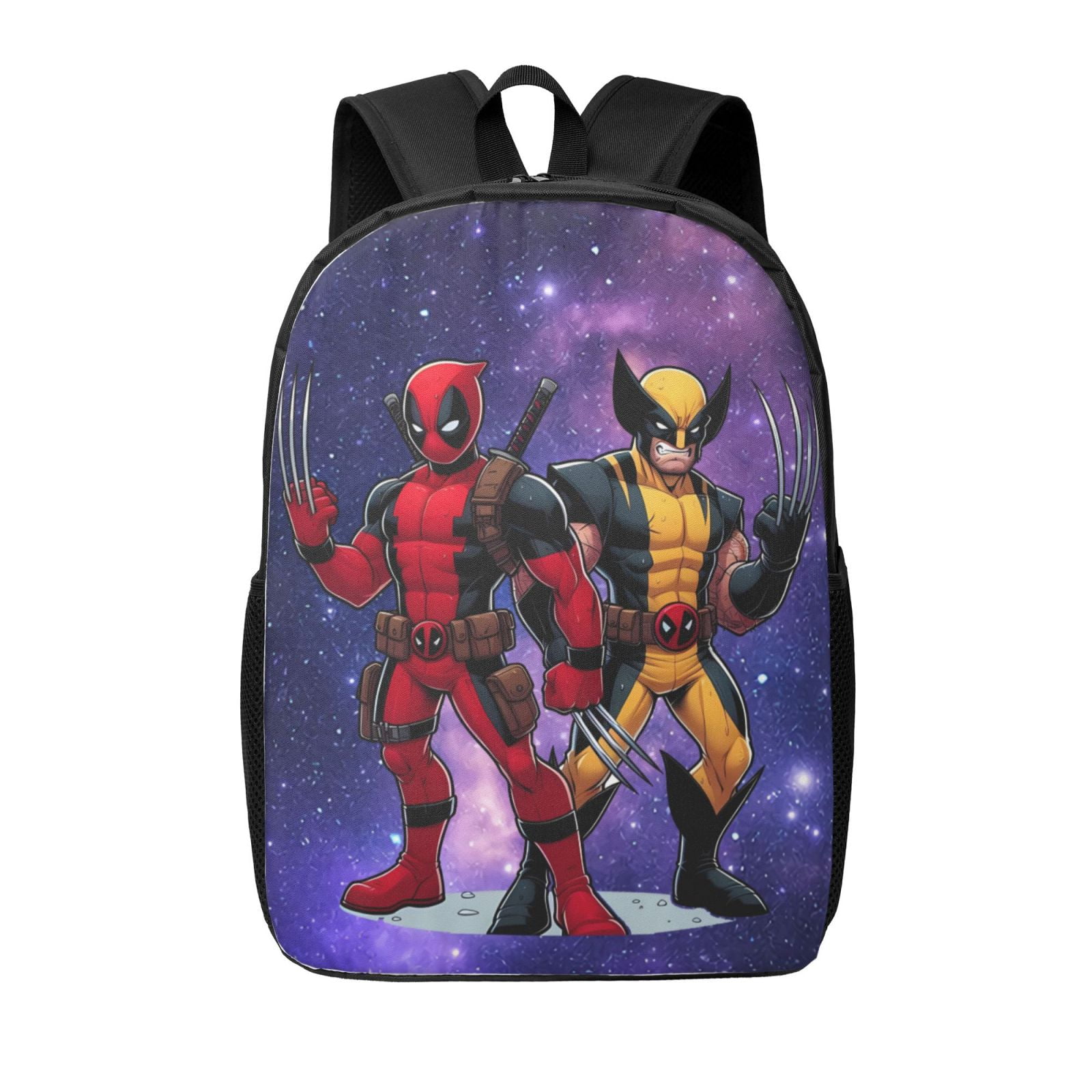 Deadpool And Wolverine Backpack Travel Hiking Daypack Backpack For Men ...