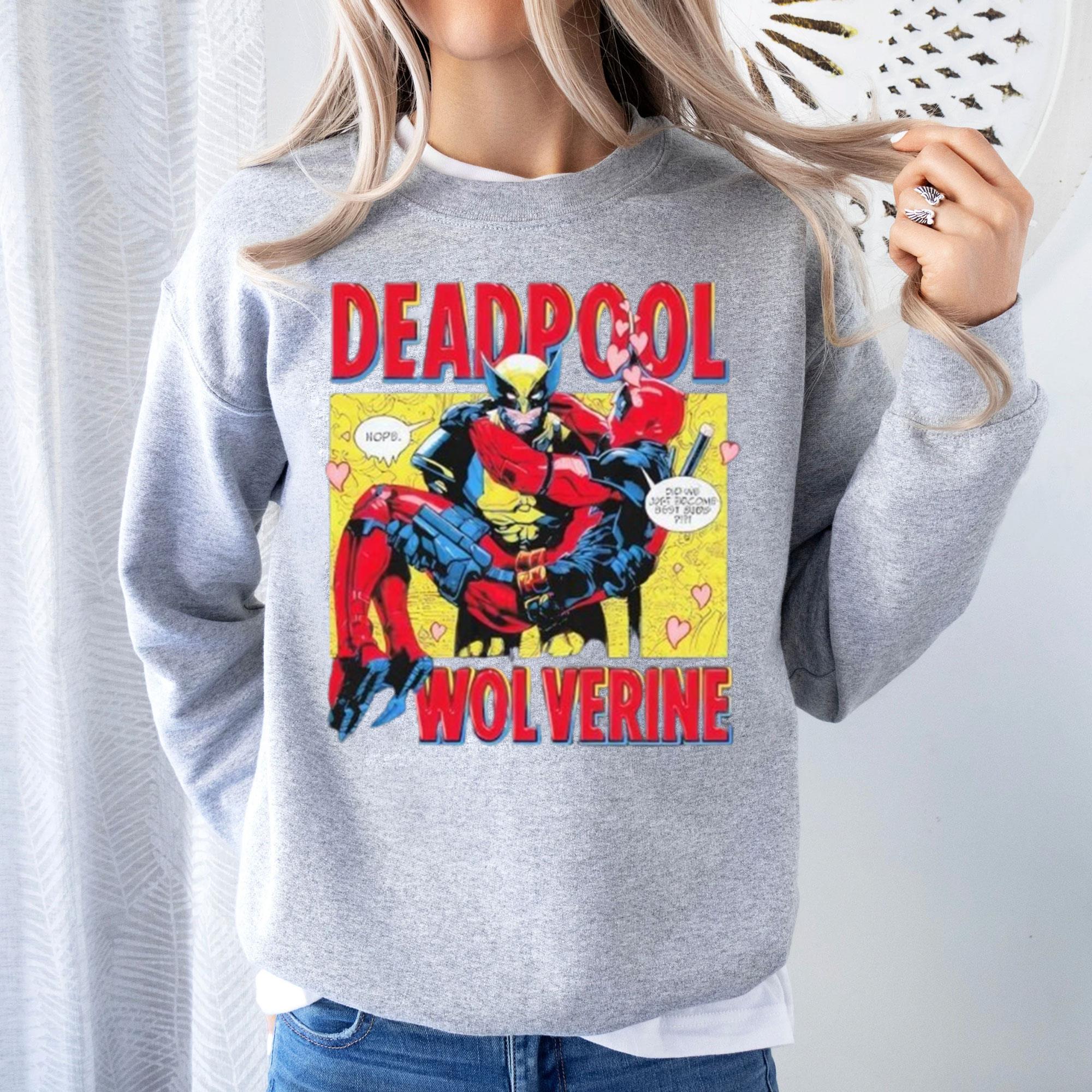 Deadpool And Wolverine Hope Did We Just Become Best Bubs Love Painting ...