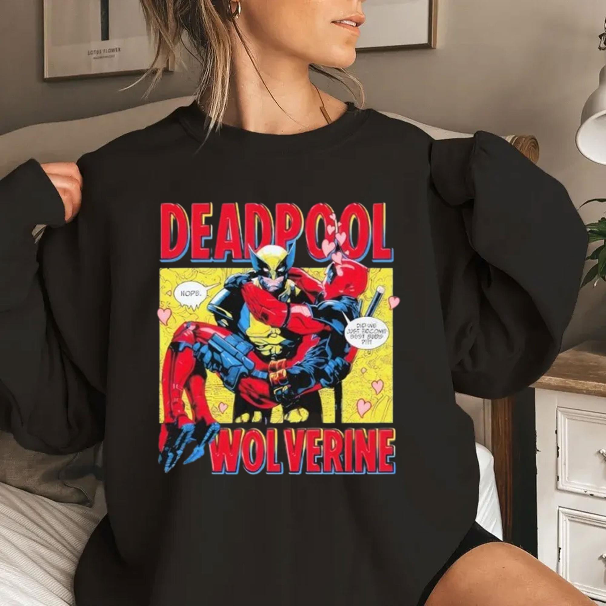 Deadpool And Wolverine Hope Did We Just Become Best Bubs Love Painting ...