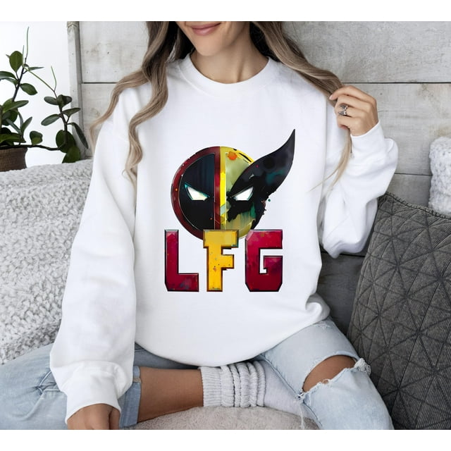 Deadpool And Wolverine Lfg Watercolor Logo - Marvel Comic Book Mcu ...