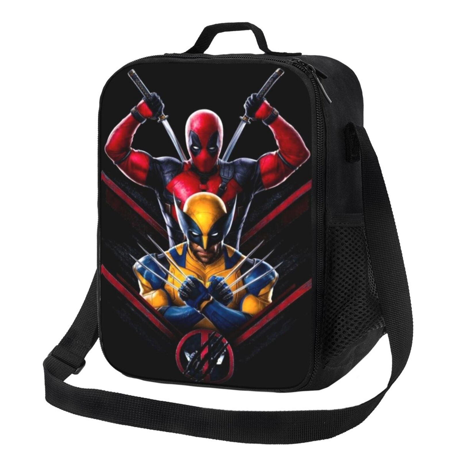 Deadpool And Wolverine Lunch Bag Portable Insulated Lunch Box Large ...