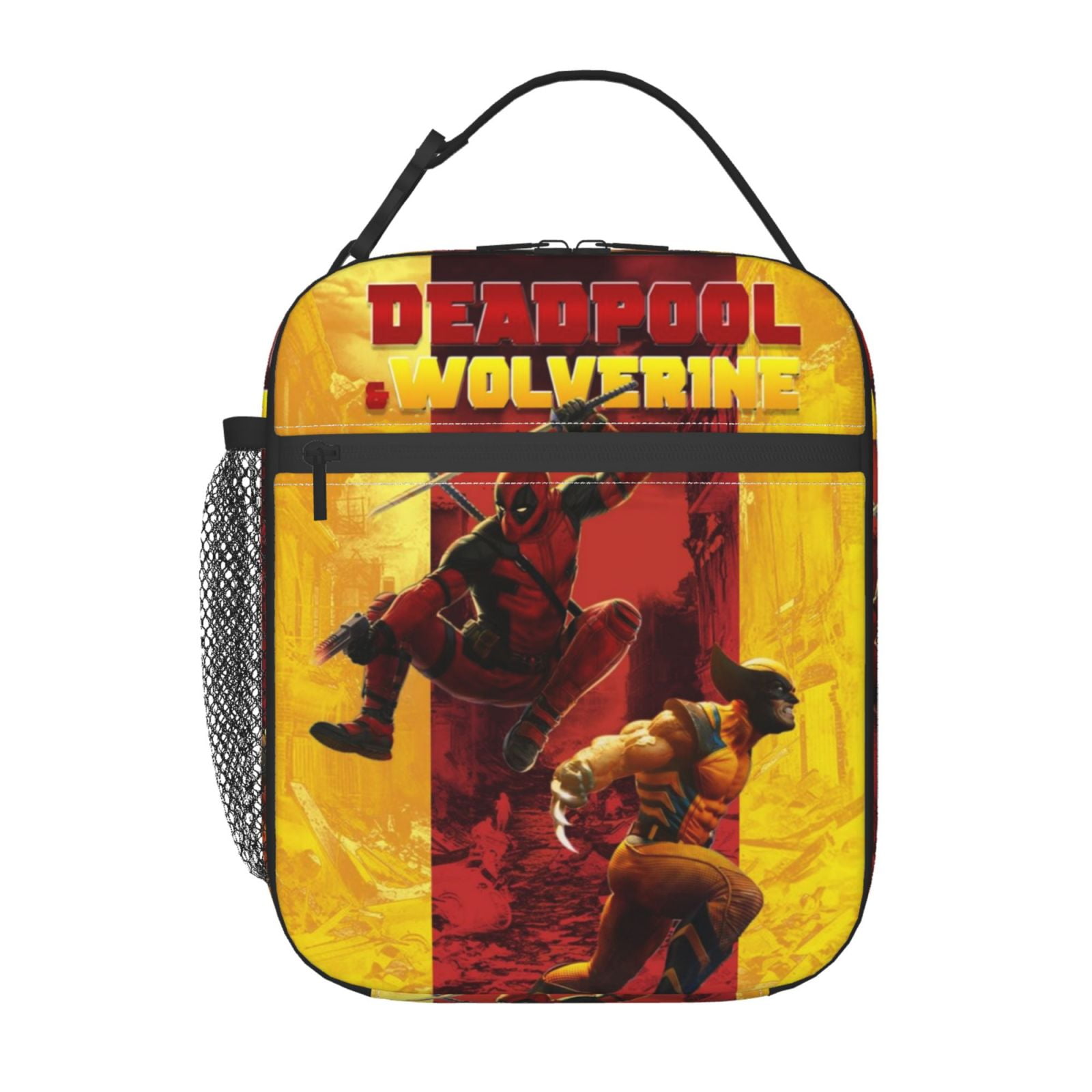 Deadpool And Wolverine Lunch Bag Portable Insulated Lunch Box Large ...
