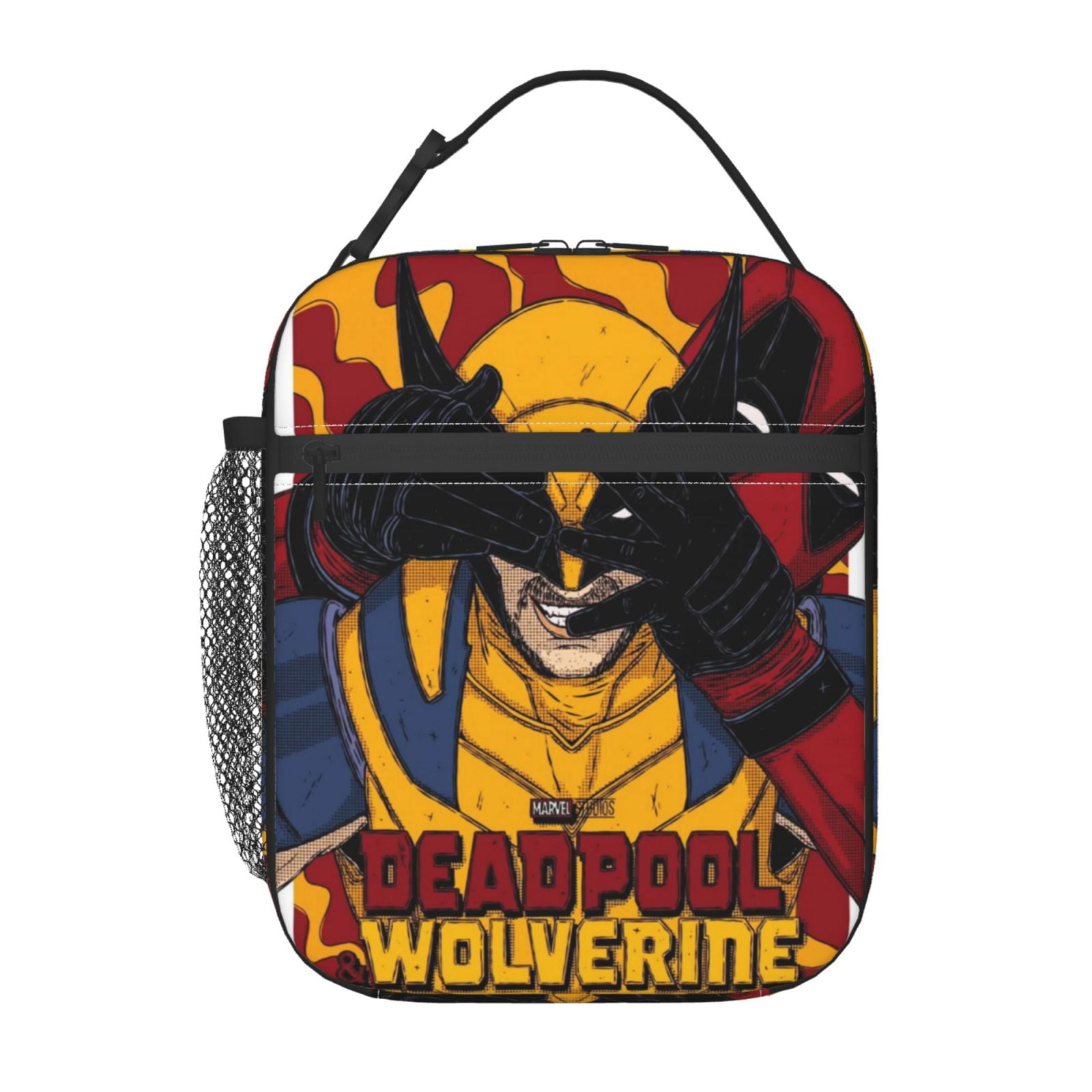 Deadpool And Wolverine Lunch Bag Portable Insulated Lunch Box Large ...