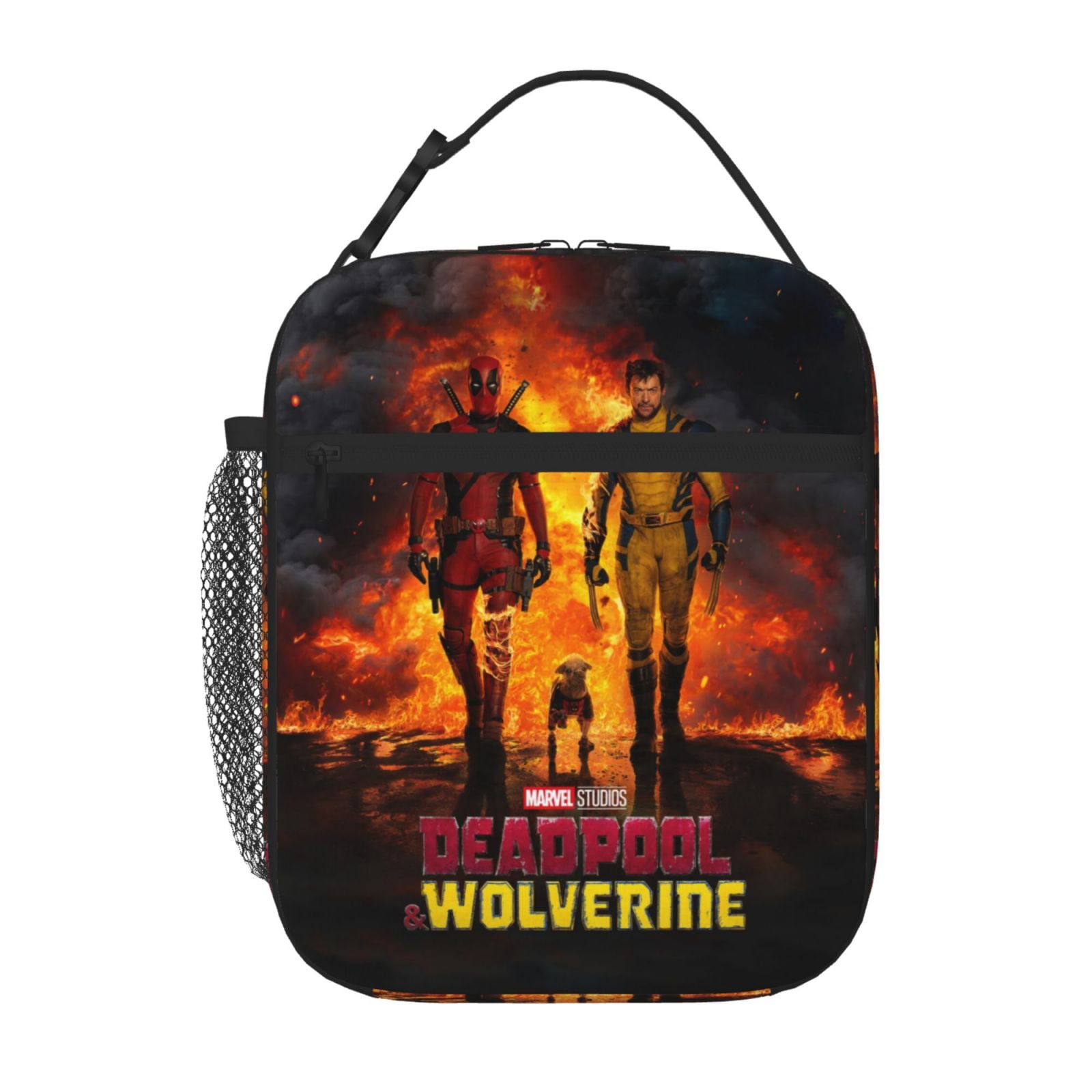Deadpool And Wolverine Lunch Bag Tote Bag Portable Insulated Lunch Box ...