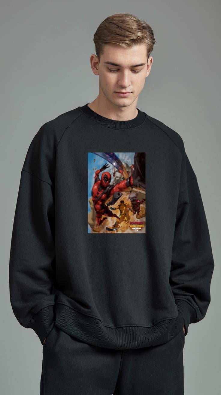 Deadpool And Wolverine Movie 2024 Limited Poster sweatshirt, for men ...