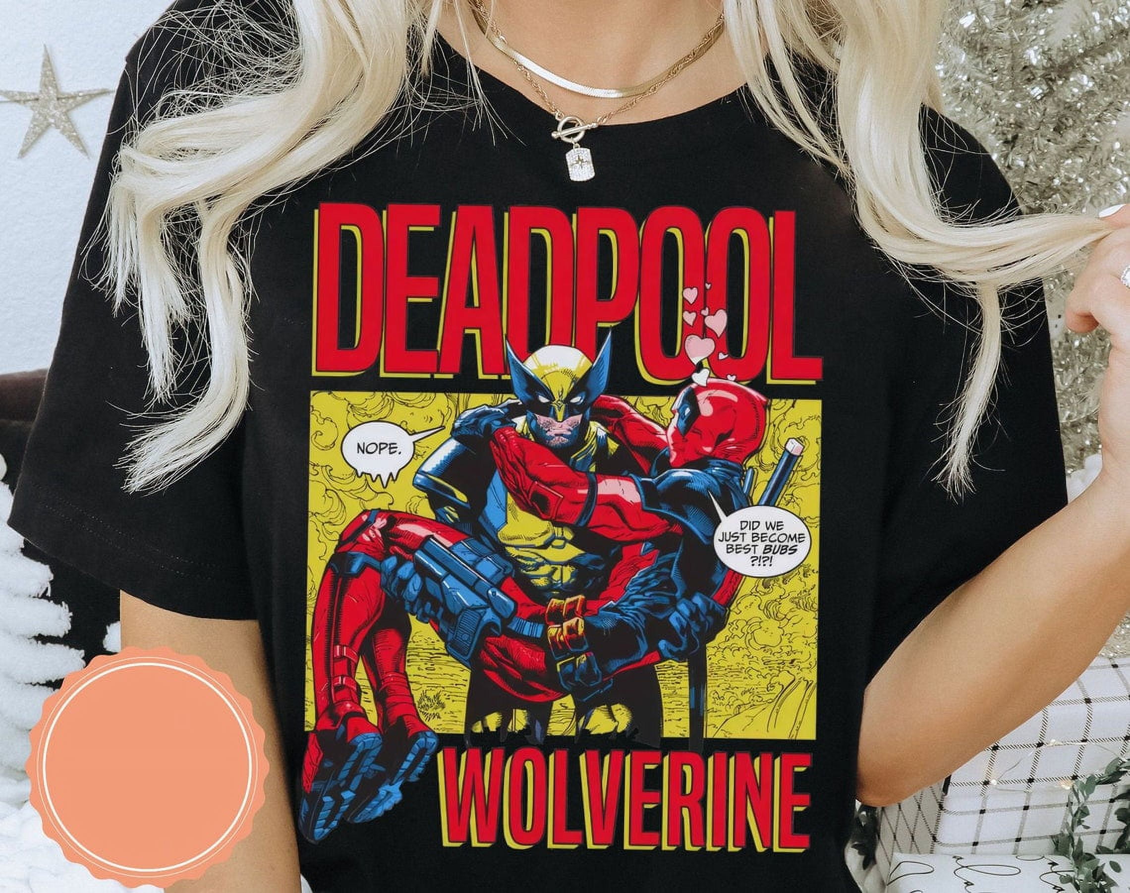 Deadpool And Wolverine Movie 2024 T-Shirt For Men Women, Wolverine Logan X-men shirt, MCU Fan ...