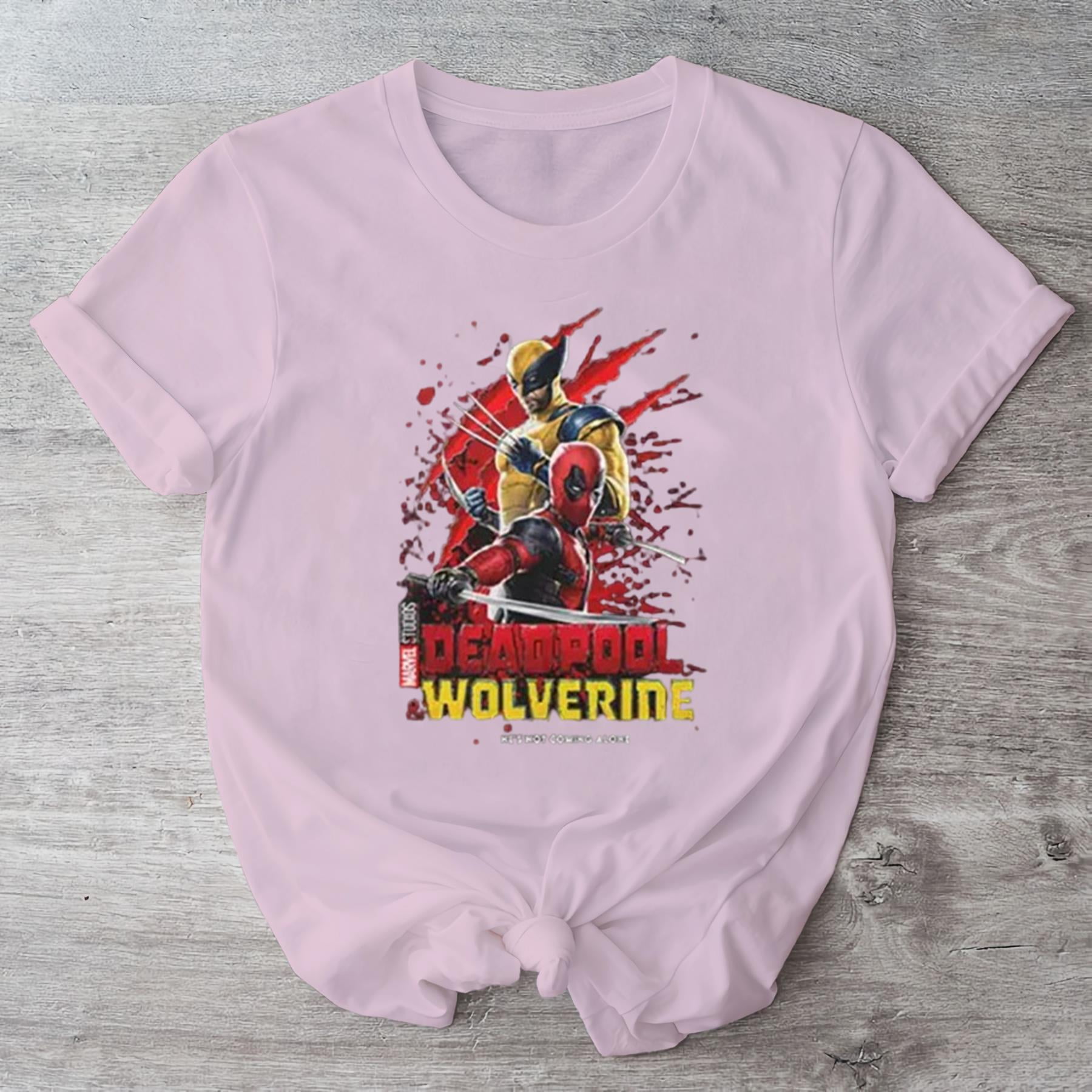 Deadpool And Wolverine Movie Intro T-shirt - Walmart.com