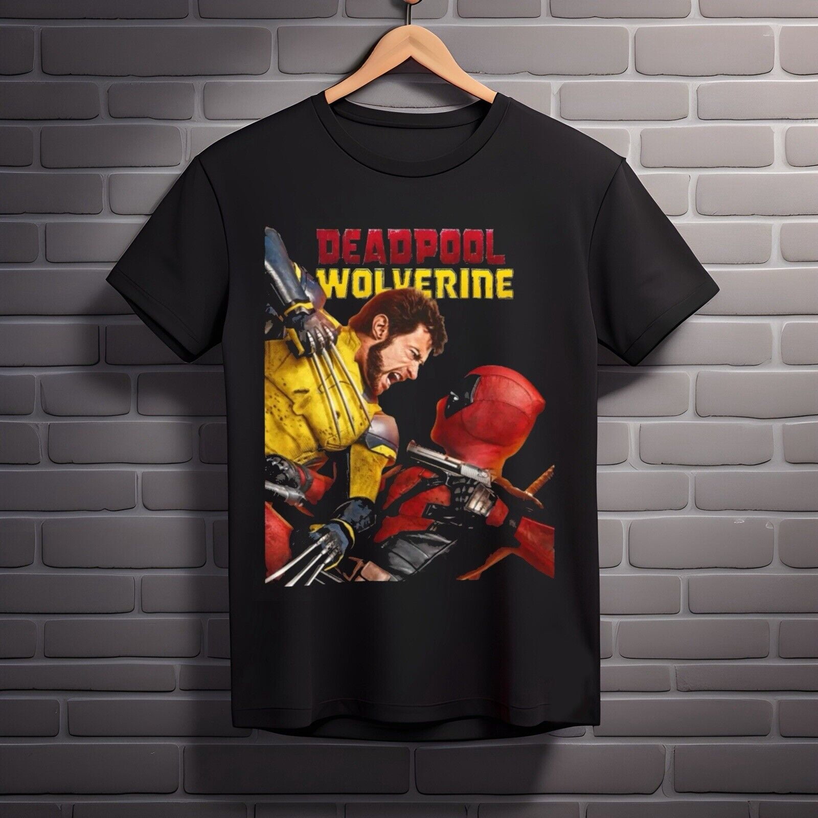 Deadpool And Wolverine Reflecting Claw Comic 2024 X-men Fan Gift Tshirt ...