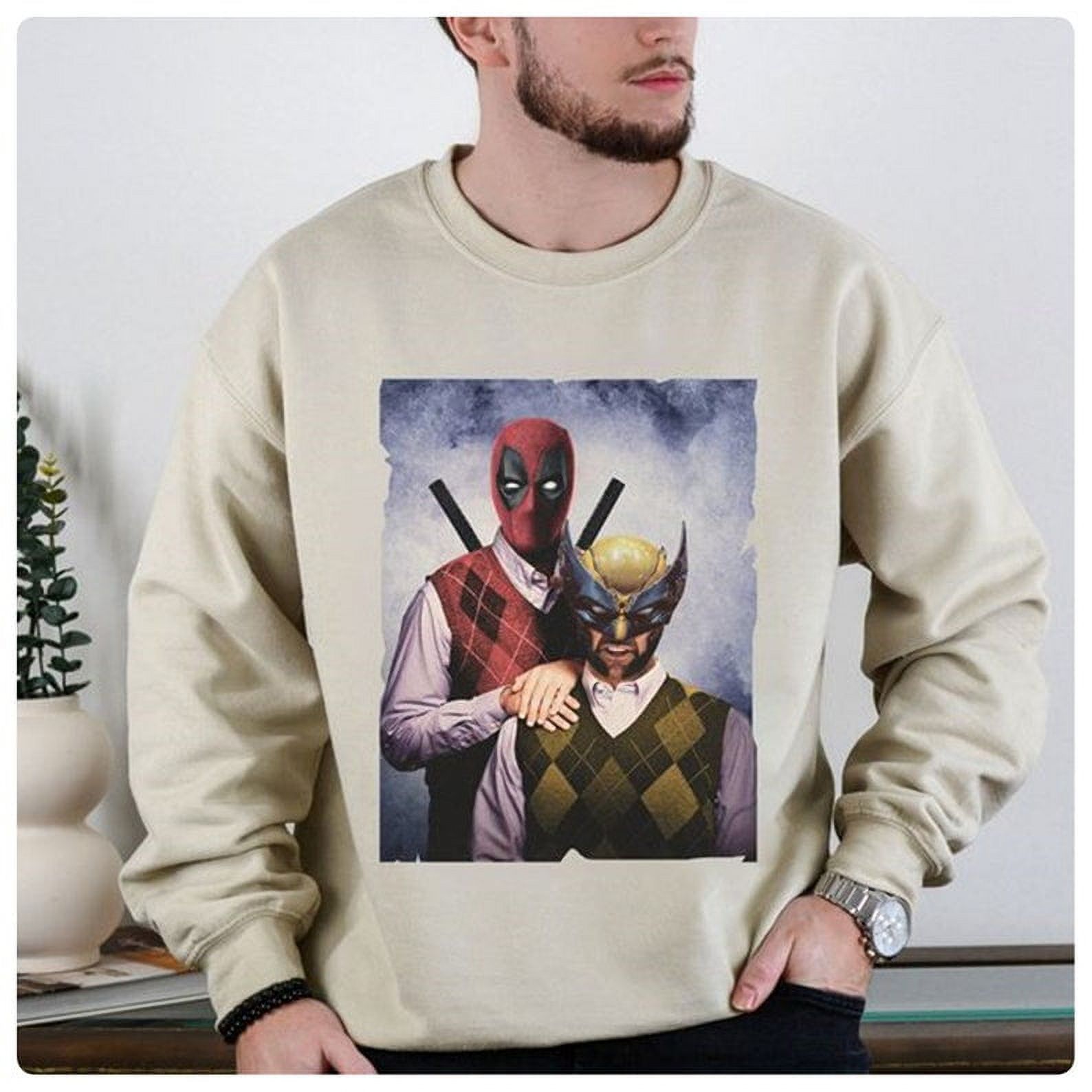 Deadpool And Wolverine Step Brothers Sweaatshirt, Deadpool Movie Shirt ...