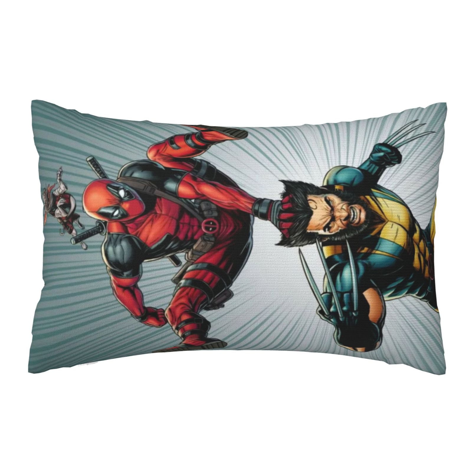 Deadpool And Wolverine Super Soft Decorative Throw Pillow 20 x 30 inch ...