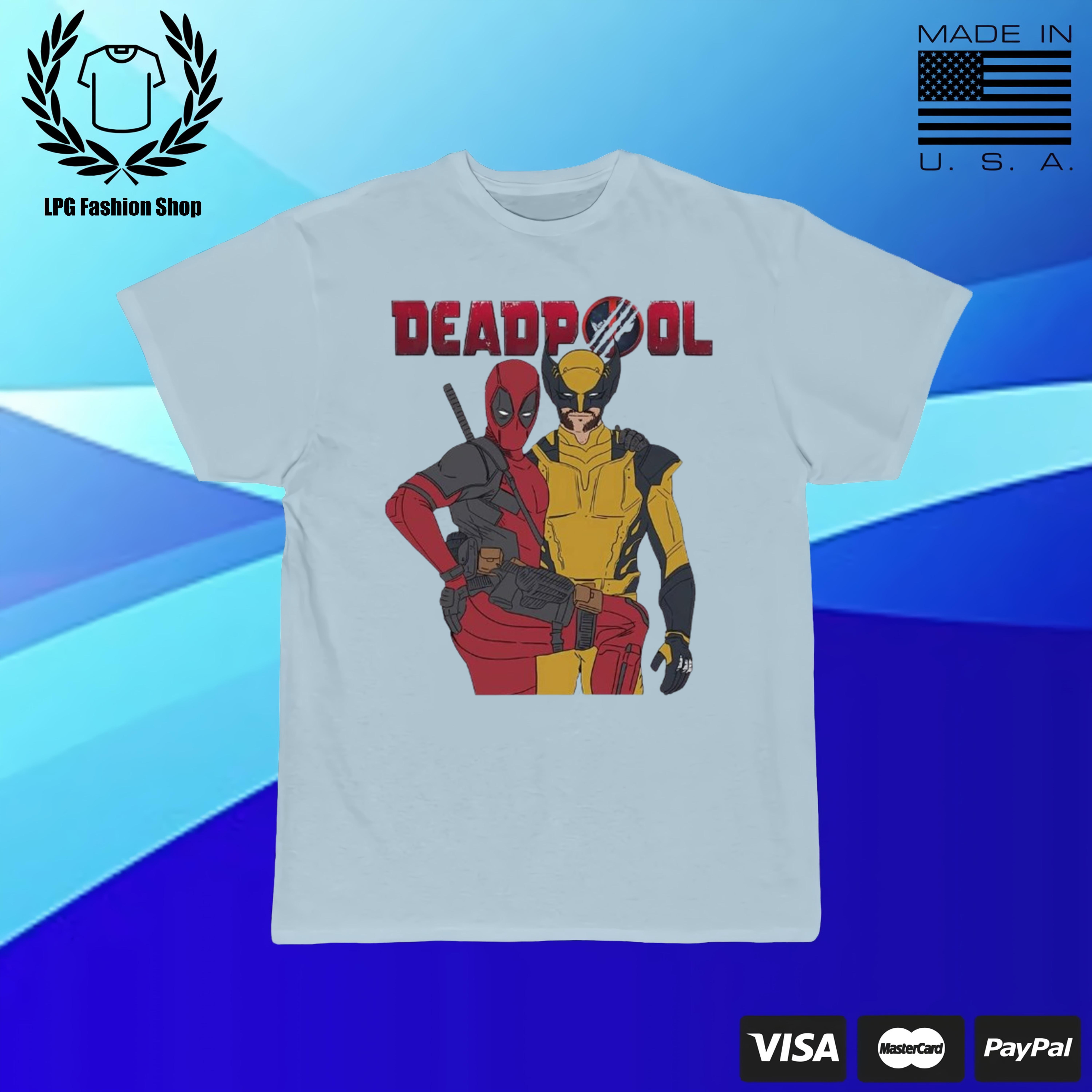 Deadpool And Wolverine Superhero t-shirt - Walmart.com