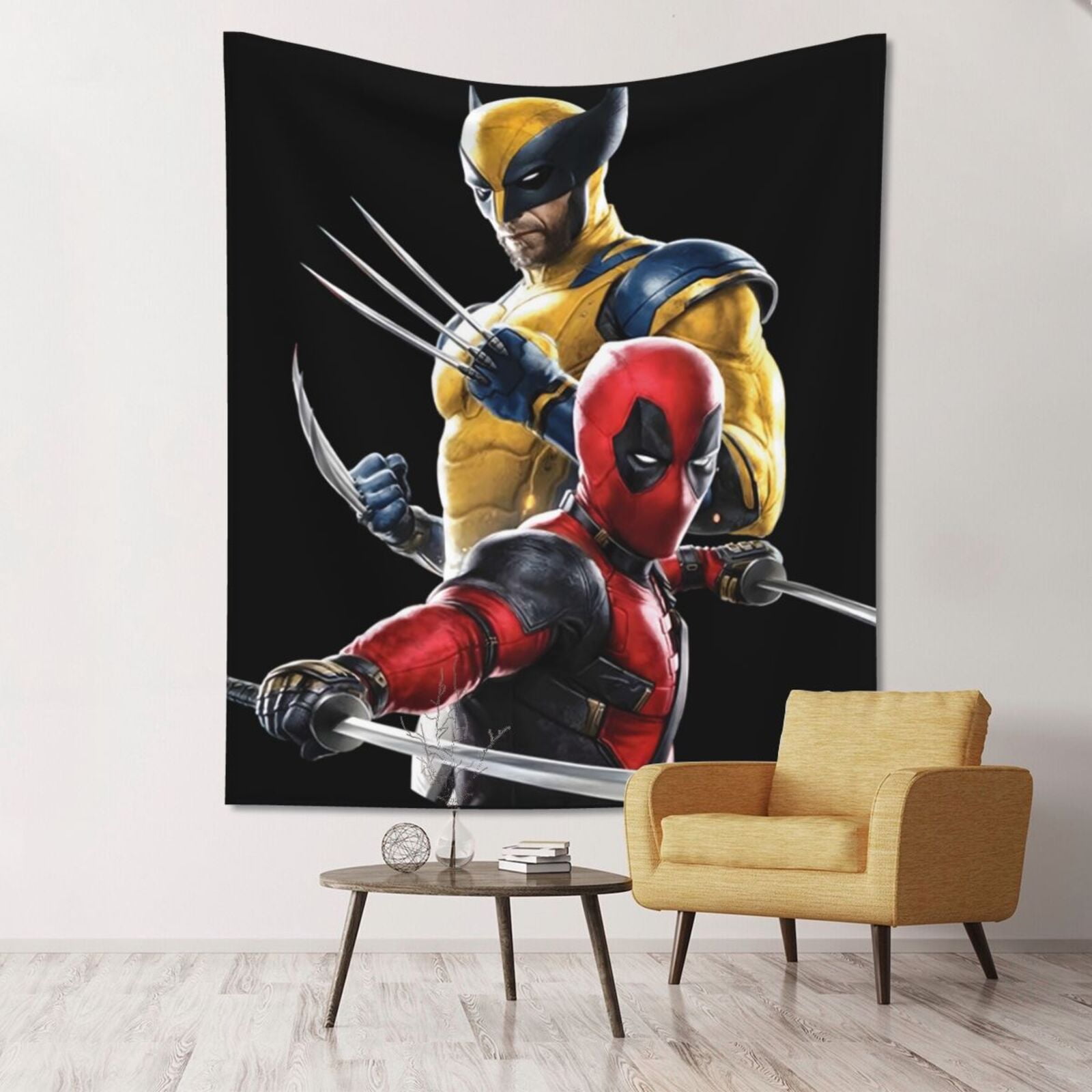 Deadpool And Wolverine Tapestry Room Decor Pictures Artwork Decorations ...