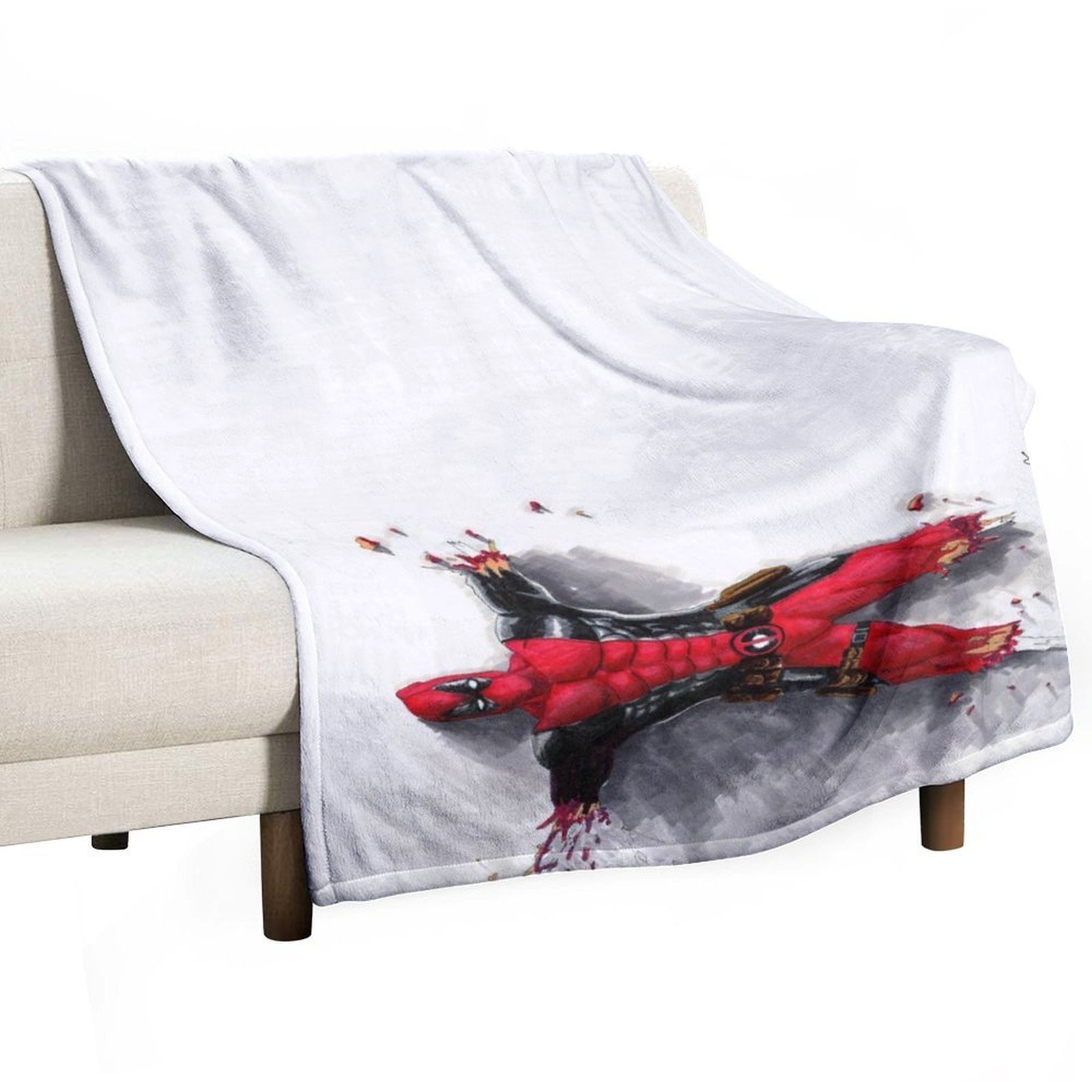 Deadpool And Wolverine Throw Blanket，40 X 60 - Walmart.com