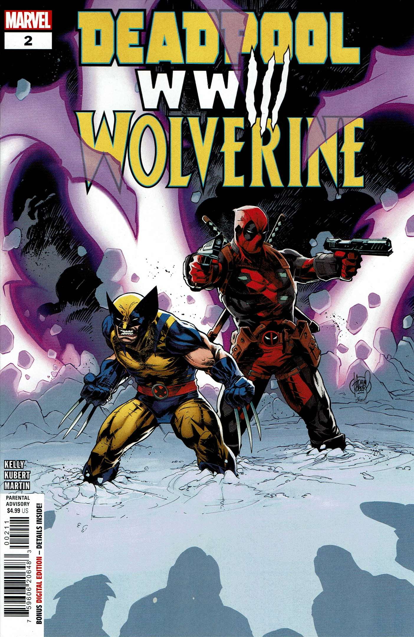Deadpool And Wolverine: WWIII #2 VF ; Marvel Comic Book - Walmart.com