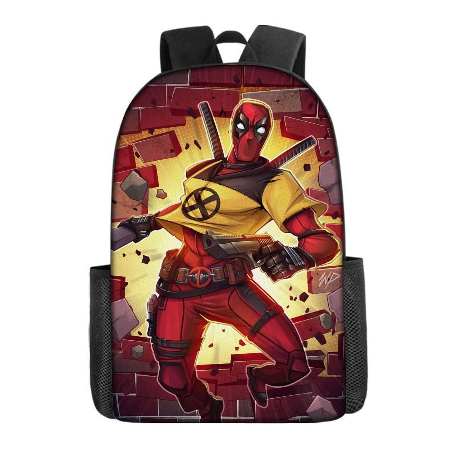 Deadpool Anime Travel Backpack for Teens/Womens/Mens/ Casual Daypack ...
