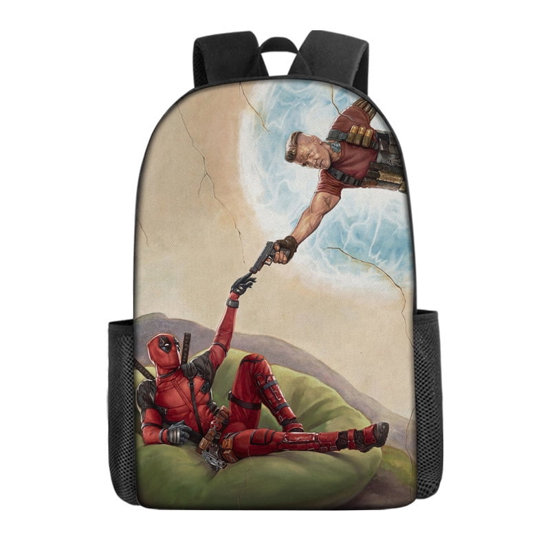 Deadpool Anime Travel Backpack for Teens/Womens/Mens/ Casual Daypack ...