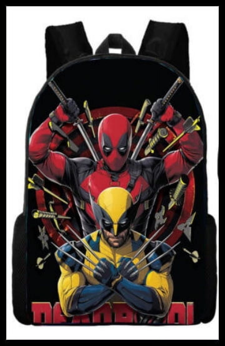 Deadpool Anime Travel Backpack for Teens/Womens/Mens/ Casual Daypack ...