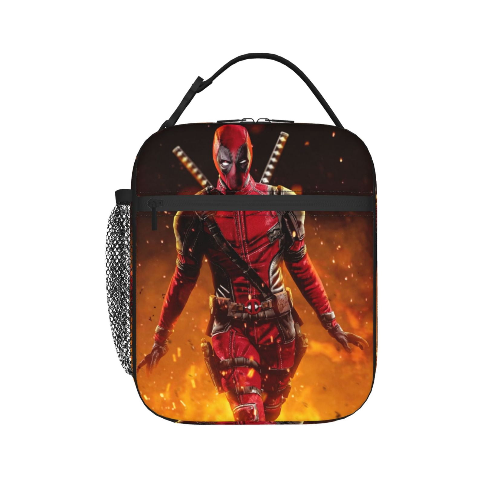 Deadpool Art Smiley Lunch Box for Women & Men Adult Insulated Lunch Bag ...