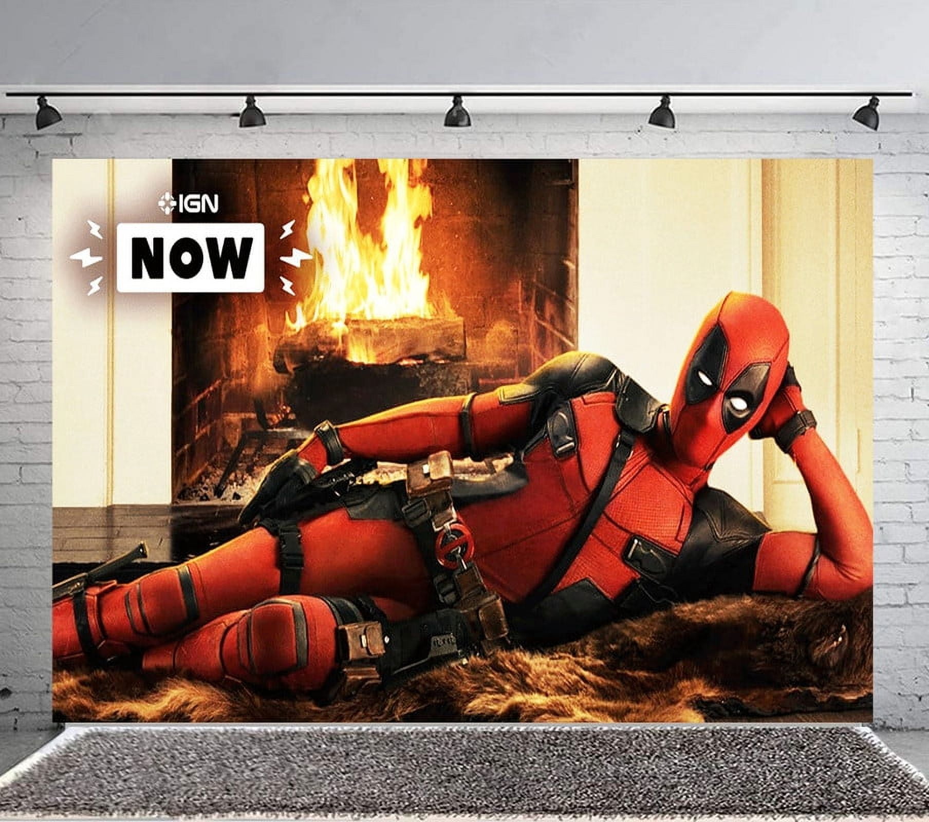 Deadpool Backdrop Banner Party Supplies Poster Movie Theme Background ...